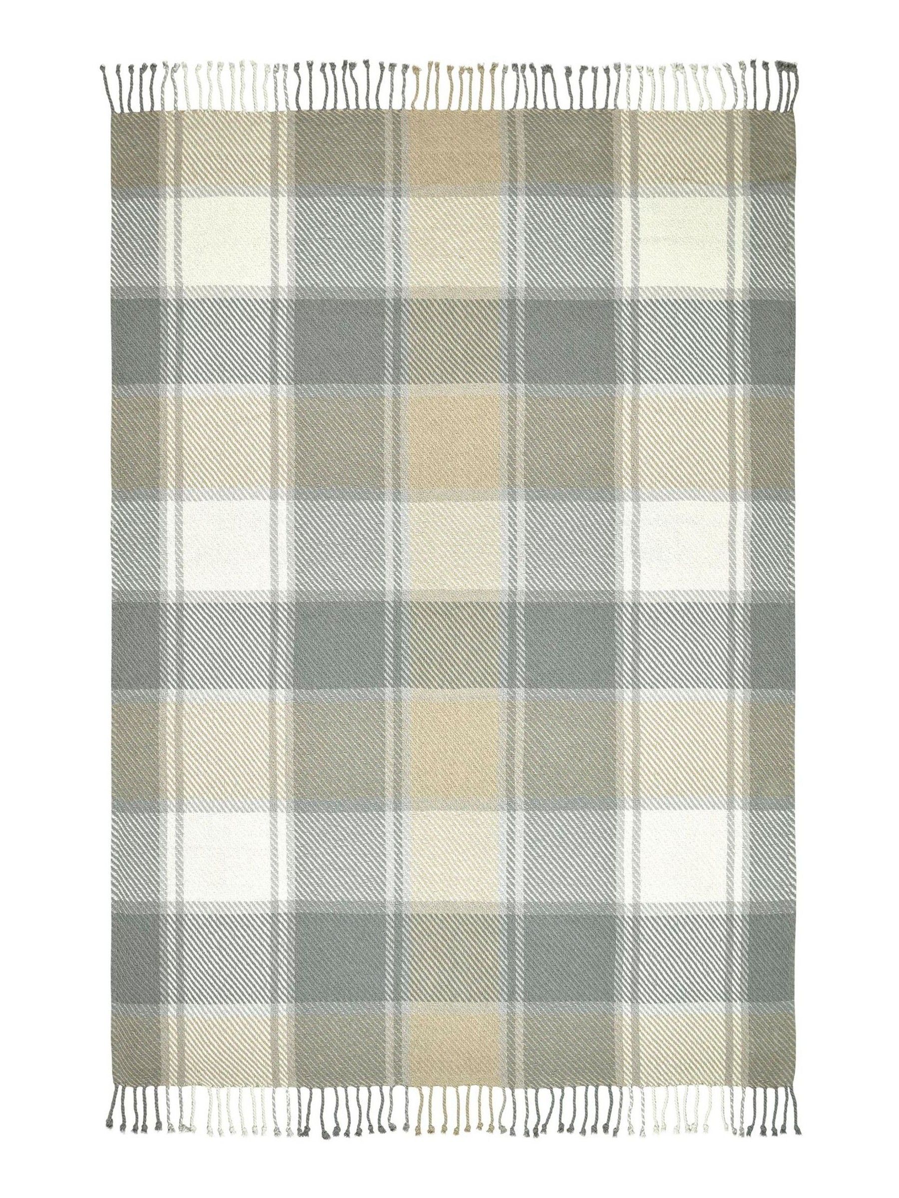 Buy Laura Ashley Grey Steel Dylan 100% Cotton Throw from the Next UK ...