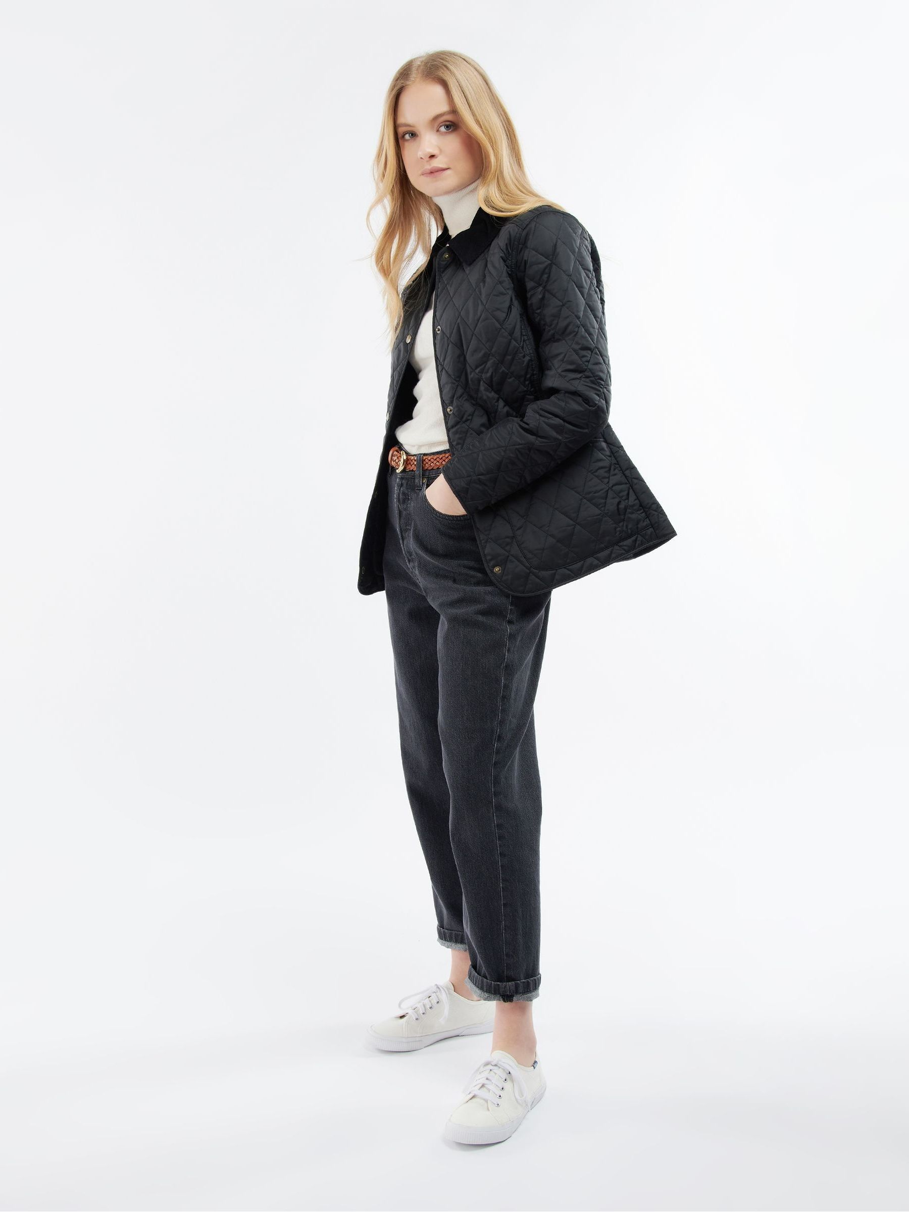 Buy Barbour® Black Annandale Quilted Jacket from Next Australia