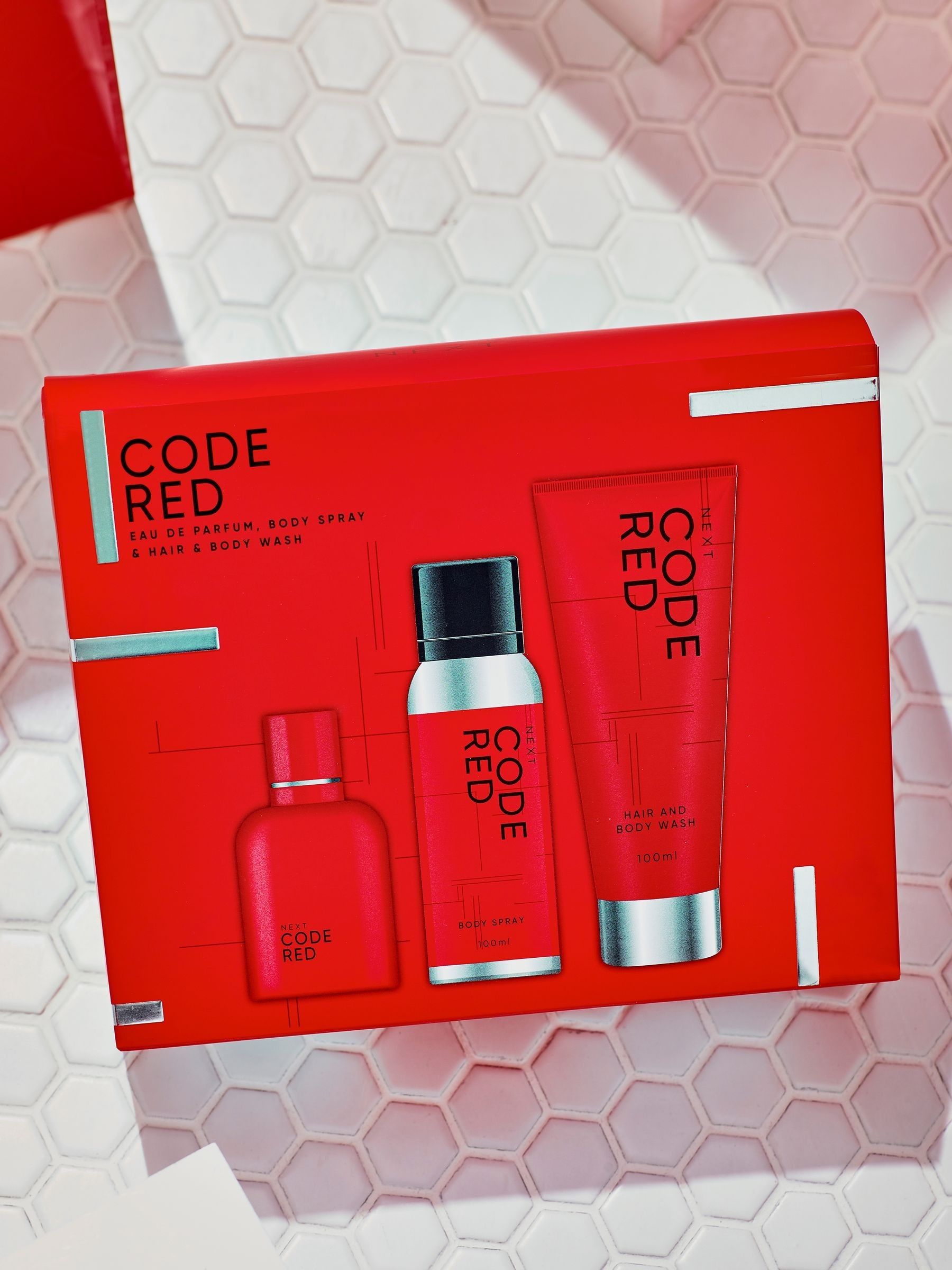 Buy Code Red 30ml Eau De Parfum, Bath and Body Gift Set from the Next ...
