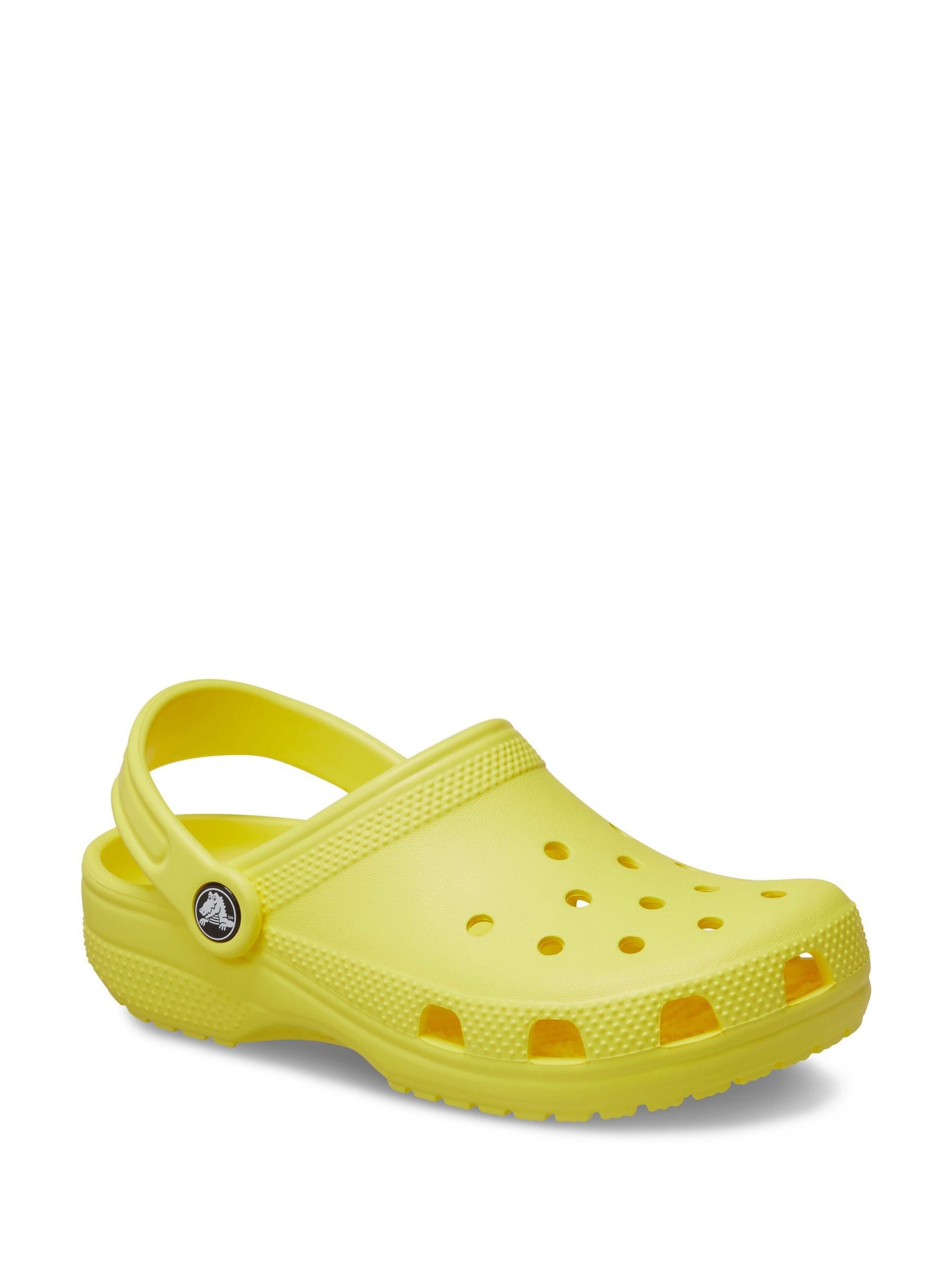 Buy Crocs Cyber Yellow Kids Unisex Classic Clogs from the Next UK ...