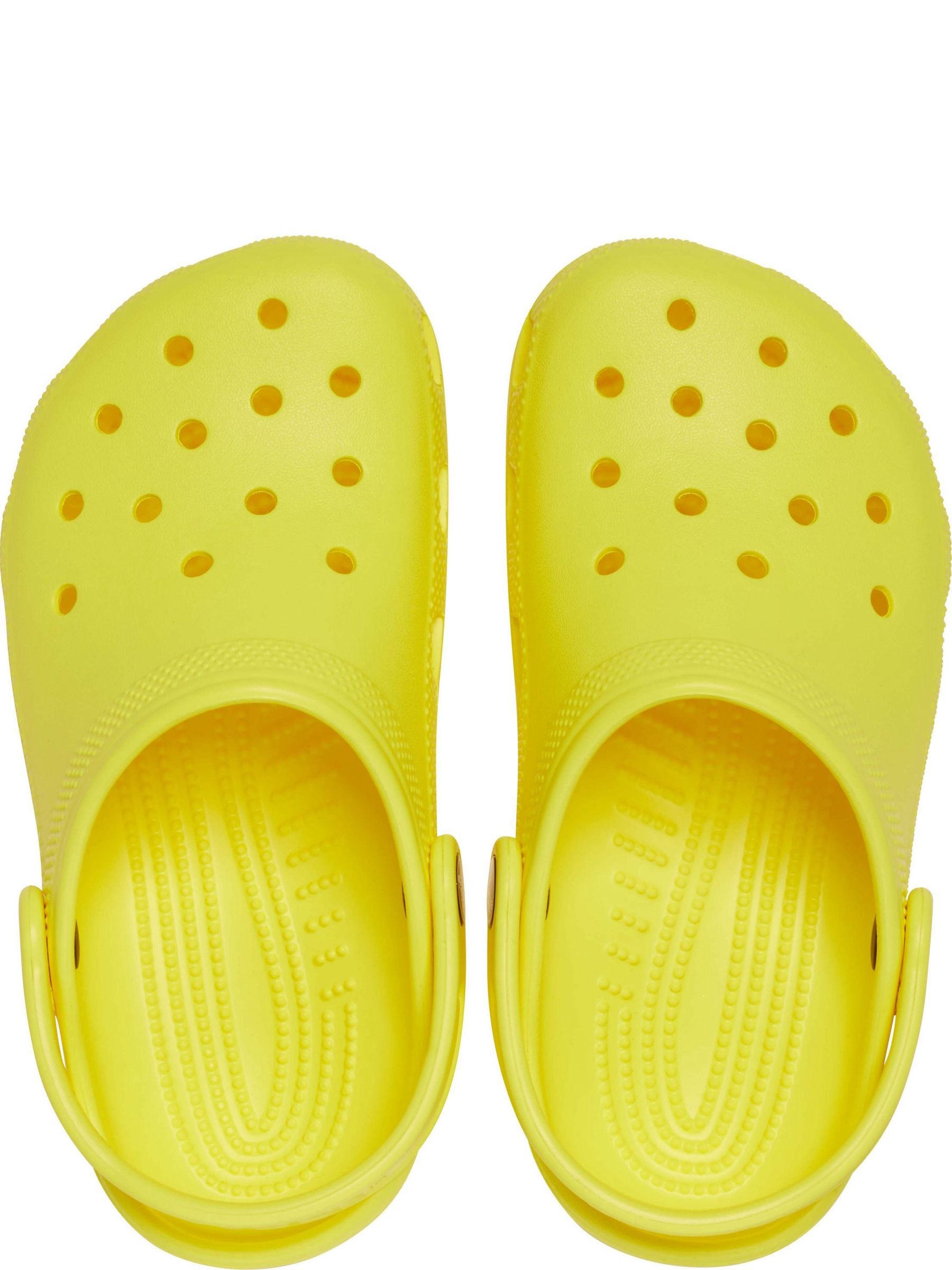 Buy Crocs Cyber Yellow Kids Unisex Classic Clogs from the Next UK ...