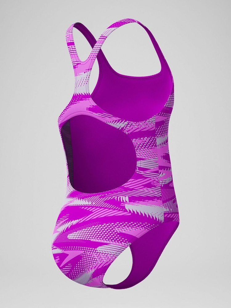 Buy Speedo Pink Hyper Boom Allover Medalist Swimsuit from Next Australia