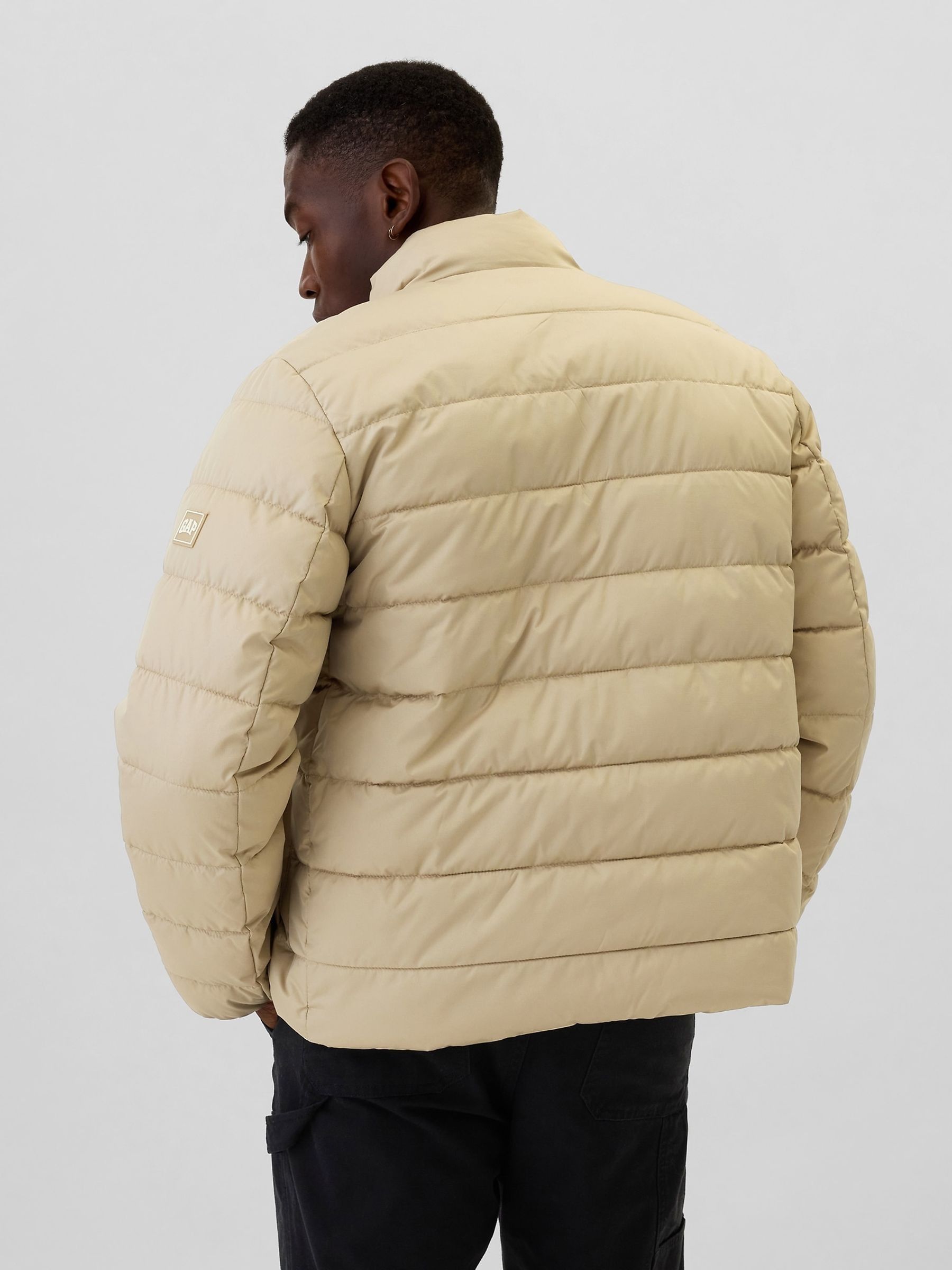 Buy Gap Beige Cold Control Puffer Jacket from the Next UK online shop