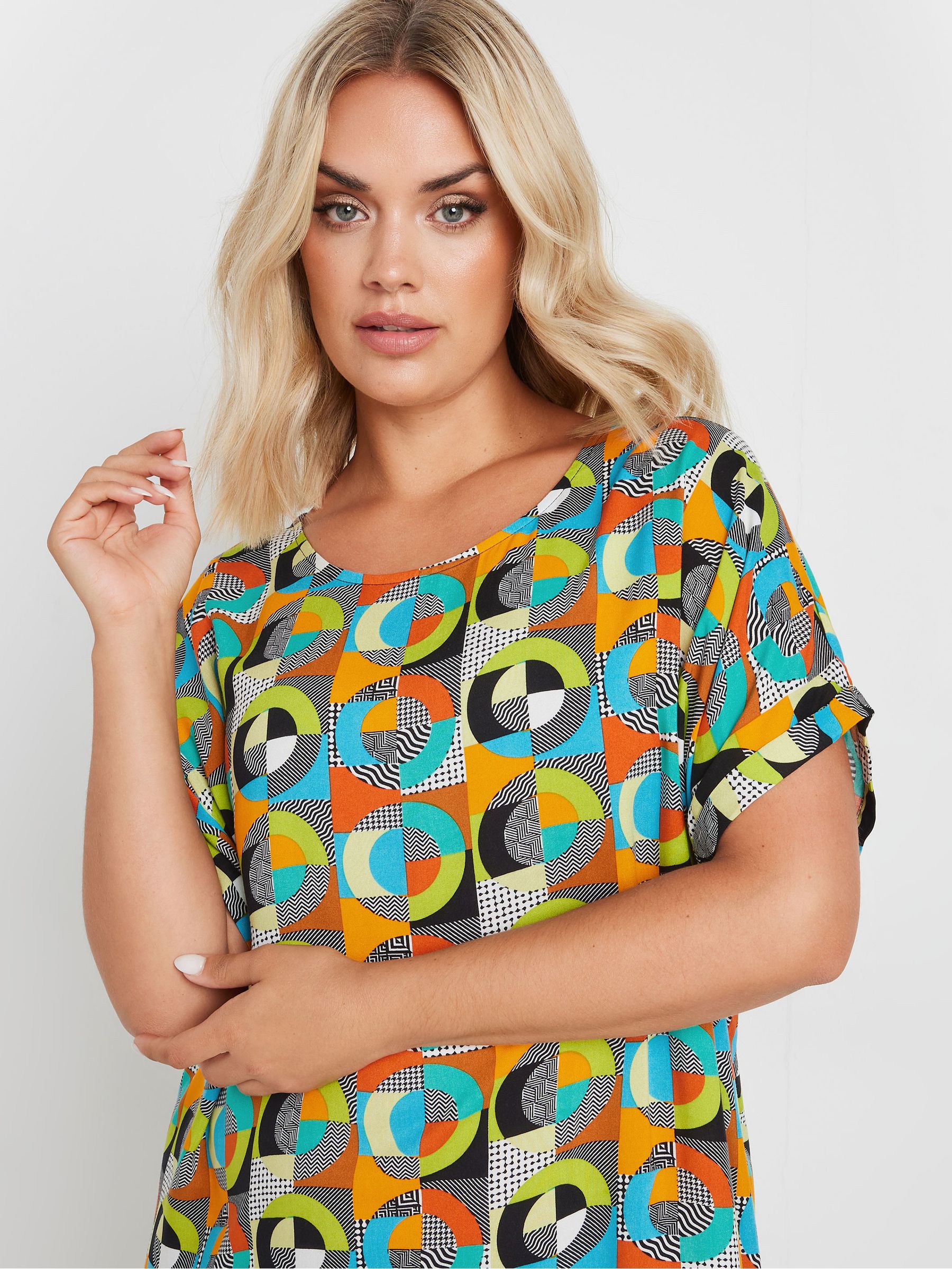 Buy Yours Curve Black Easy Tunic Dress from the Next UK online shop