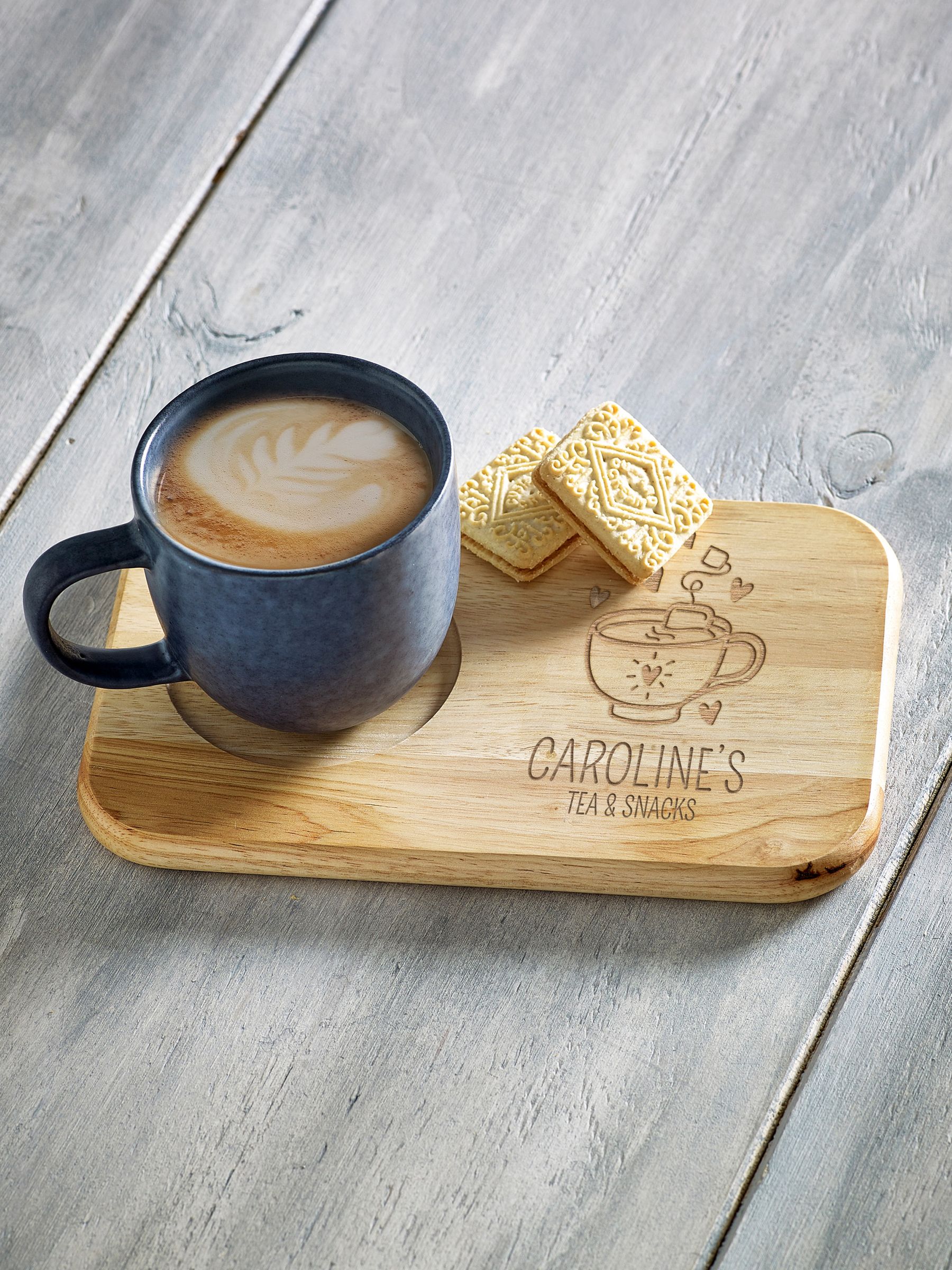 Buy Personalised "tea-cup" Tea Board by Loveabode from the Next UK ...
