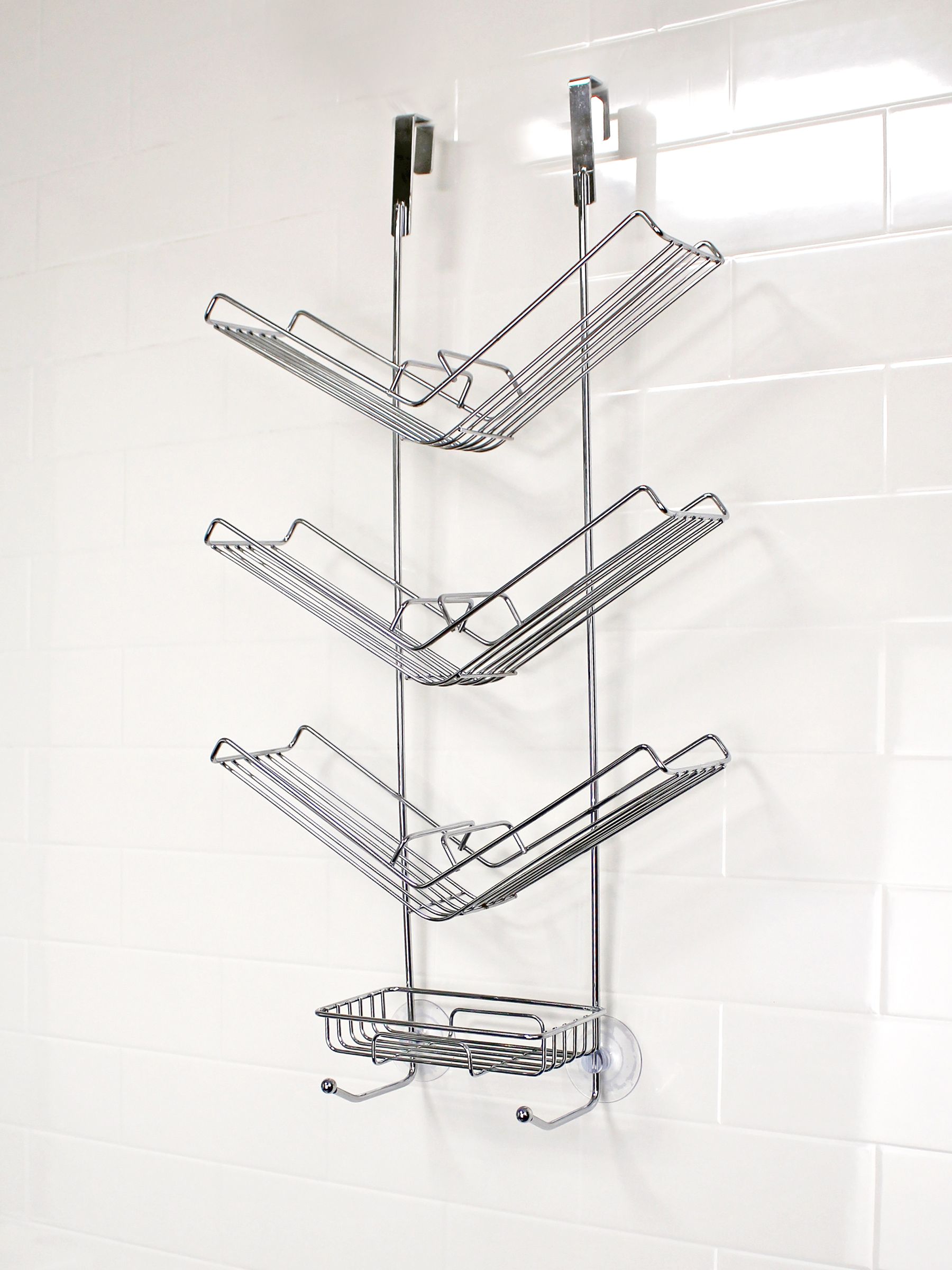 Buy Showerdrape Silver Atrium Shower Caddy from the Next UK online shop
