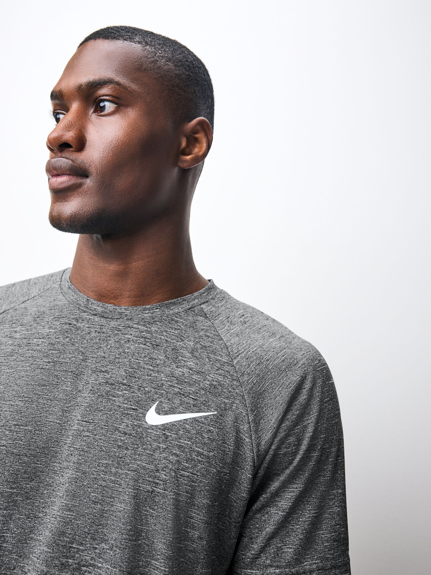 Buy Nike Black Short Sleeve Hydroguard Rash T-Shirt from the Next UK ...