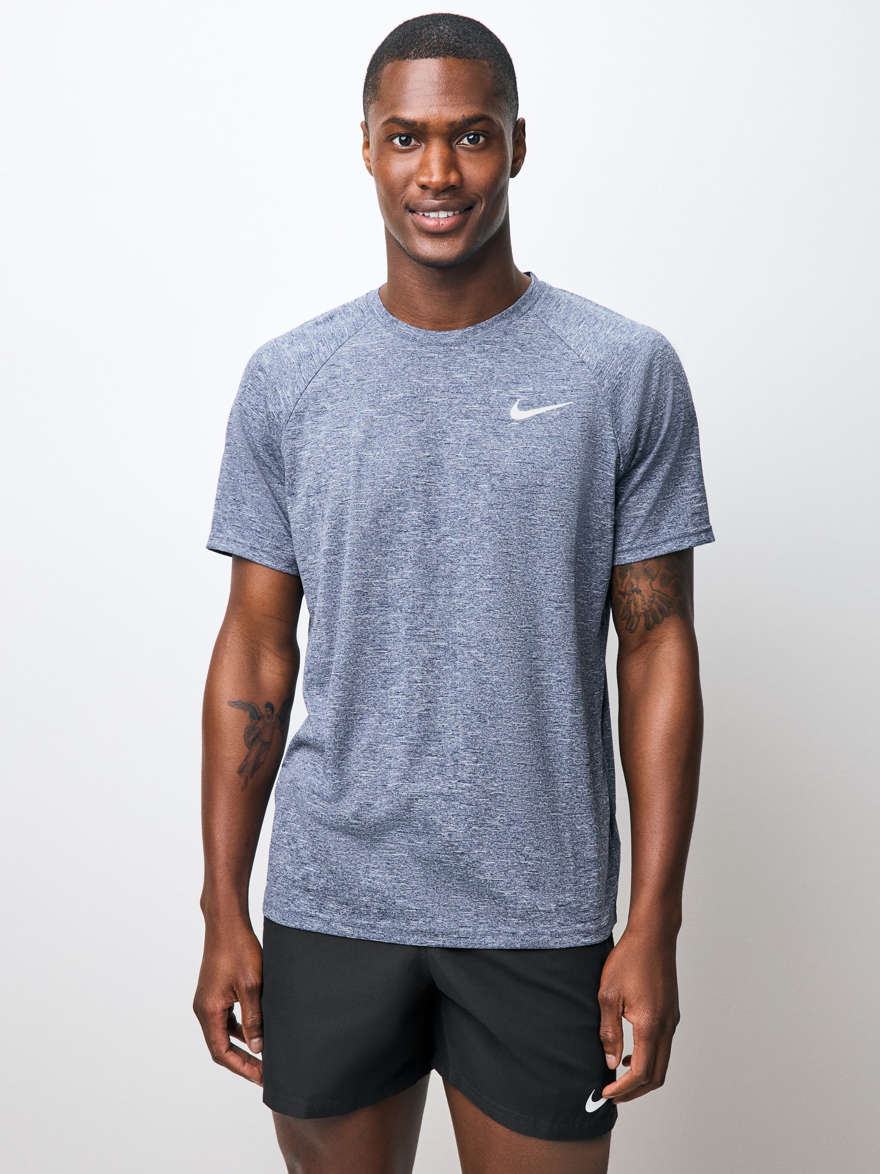 Buy Nike Navy Short Sleeve Hydroguard Rash T-Shirt from the Next UK ...
