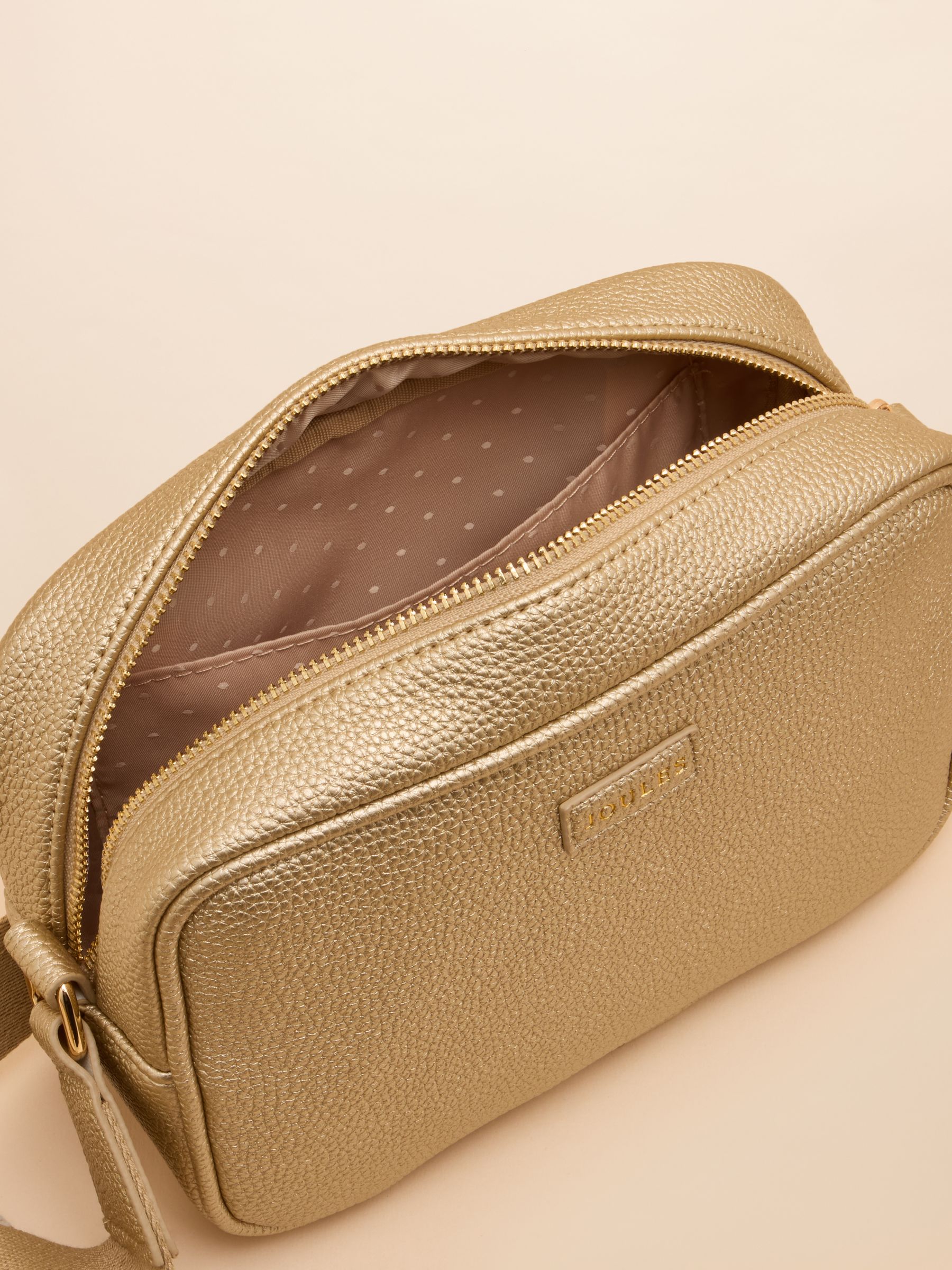 Buy Joules Trent Gold Cross Body Bag from the Next UK online shop