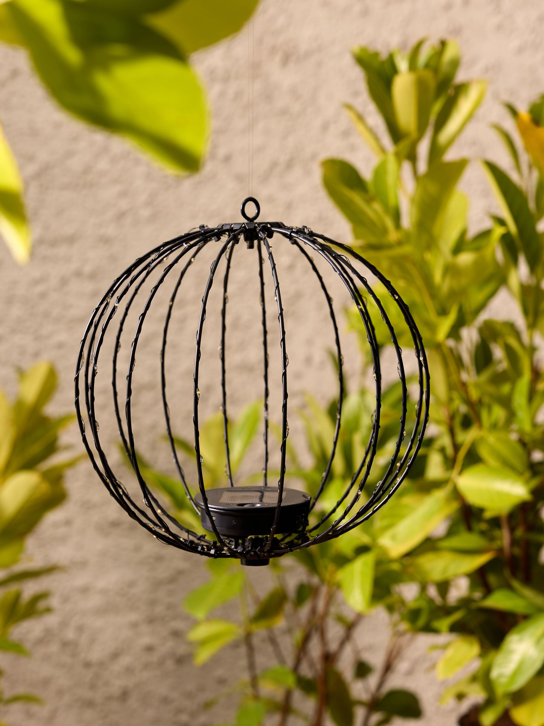 Buy Black Solar Sparkle Ball Outdoor Light from the Next UK online shop