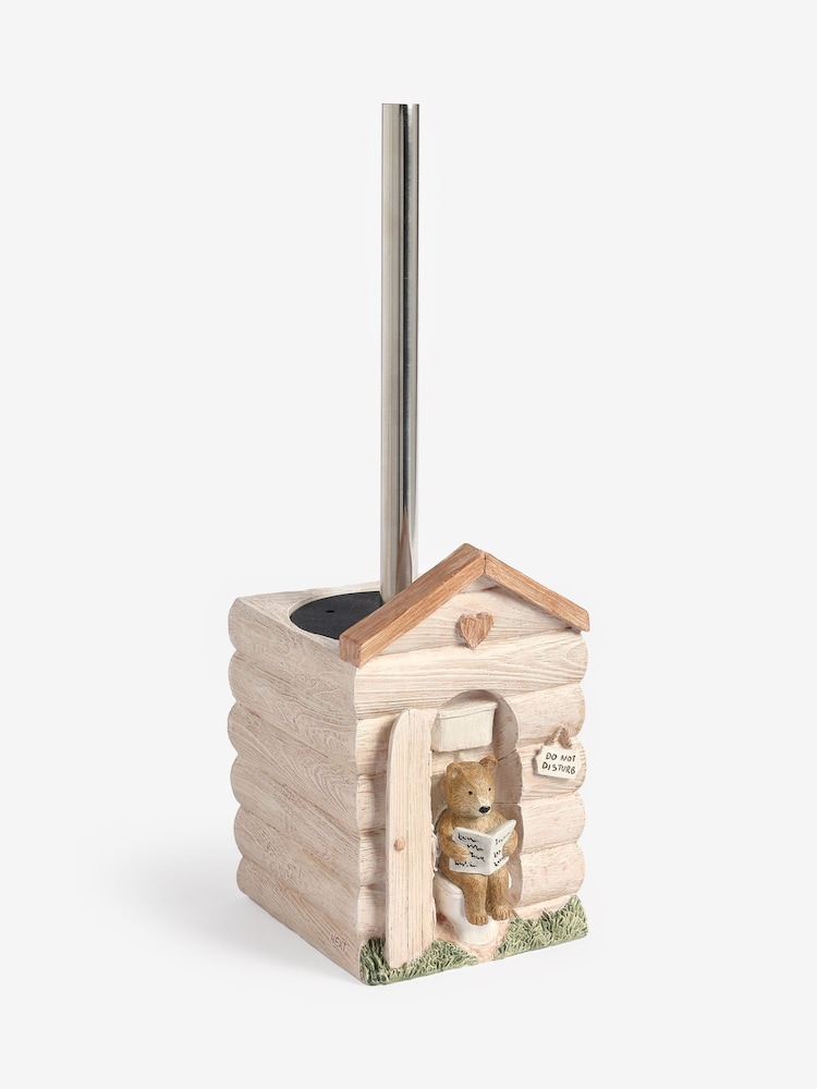 Buy Natural Bertie Bear Woodland Spa Toilet Brush from Next Israel