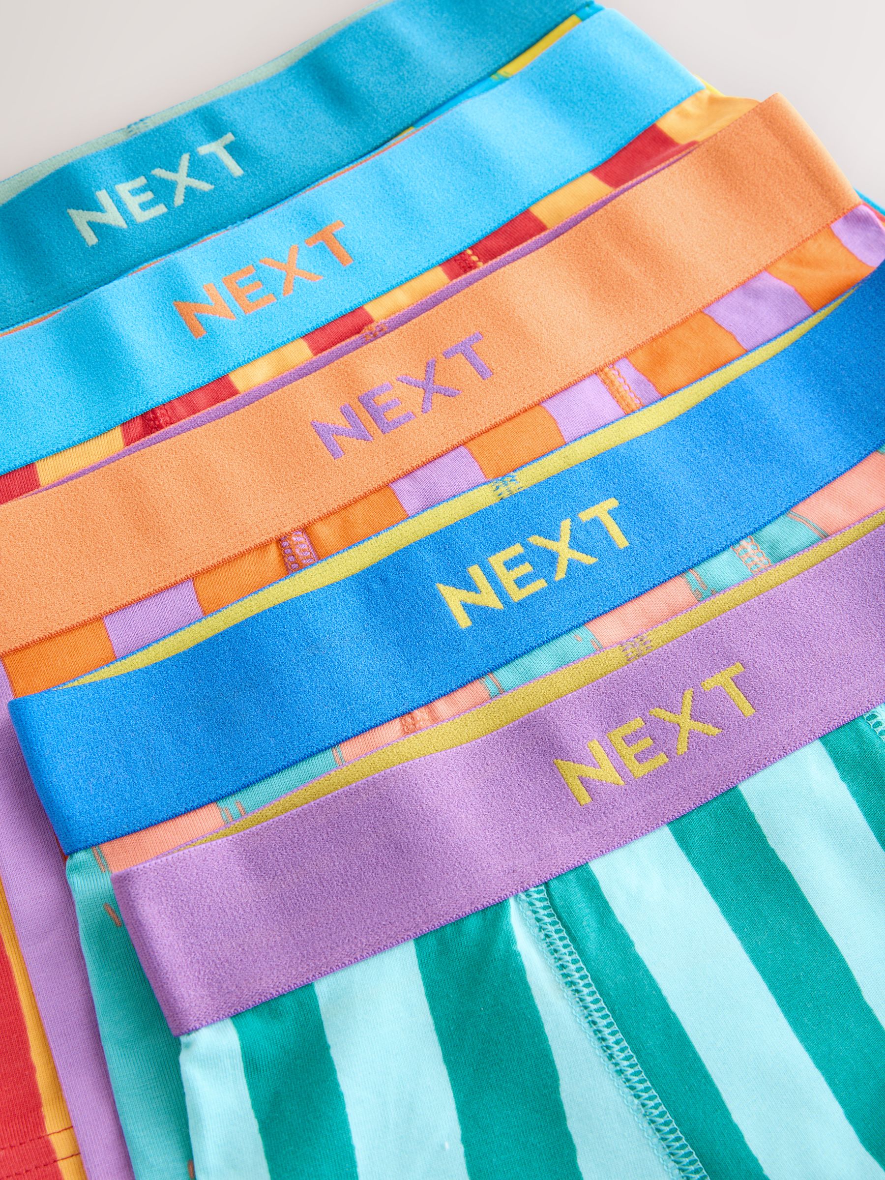 Buy Bright Stripe Pattern Trunks 5 Pack (1.5-16yrs) from the Next UK ...