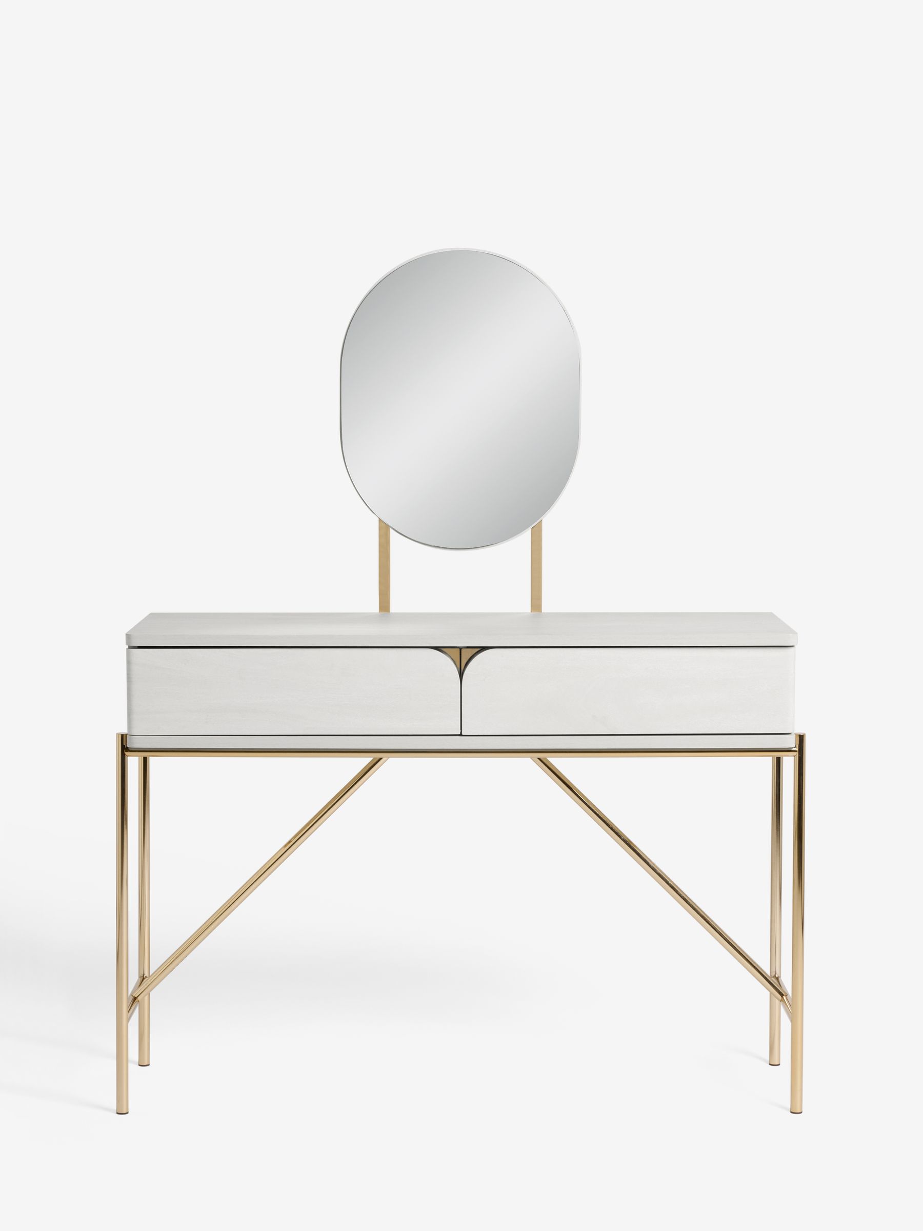 Buy Light Evie Oak Effect Console Dressing Table from the Next UK ...