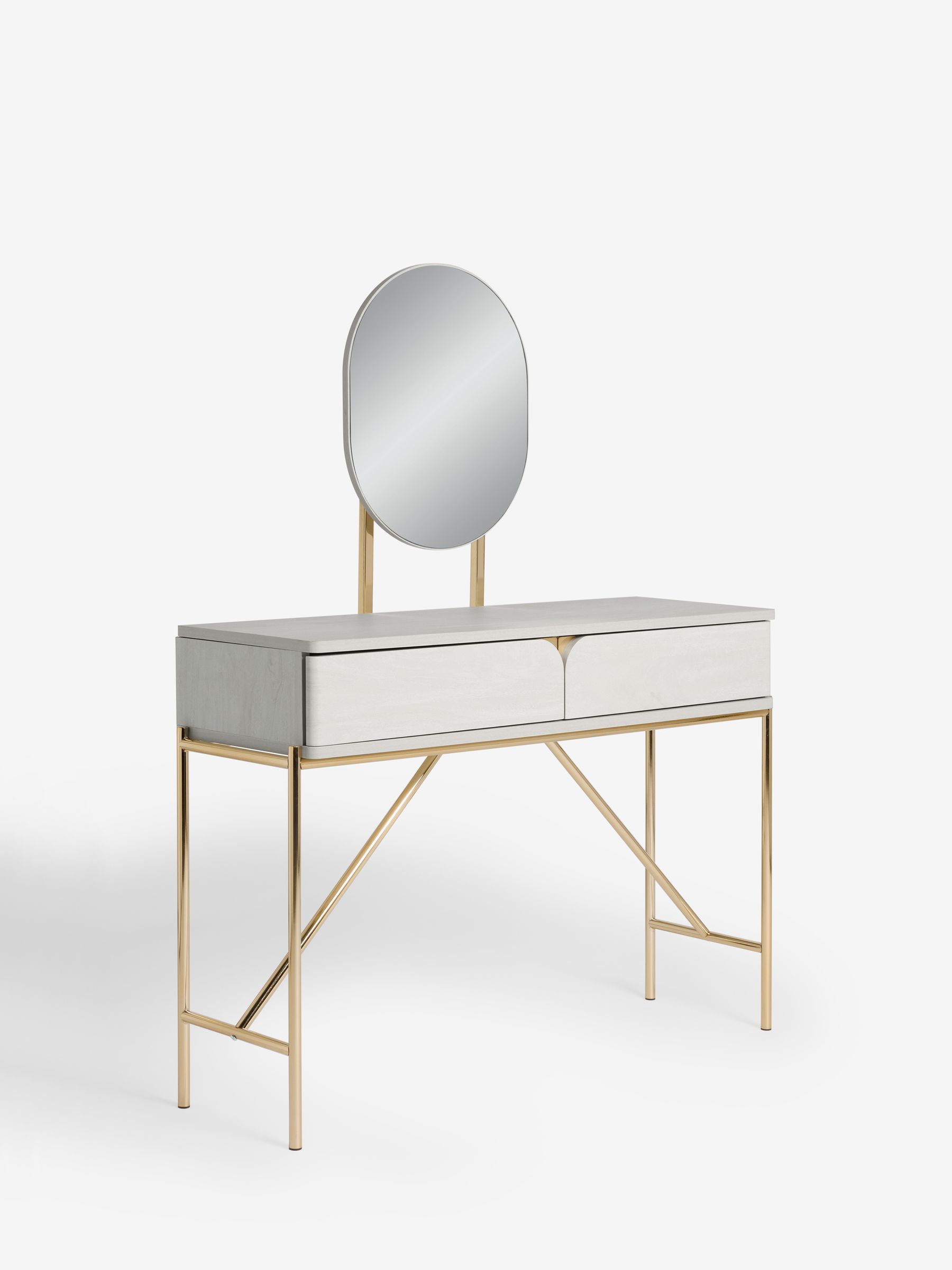 Buy Light Evie Oak Effect Console Dressing Table from the Next UK ...