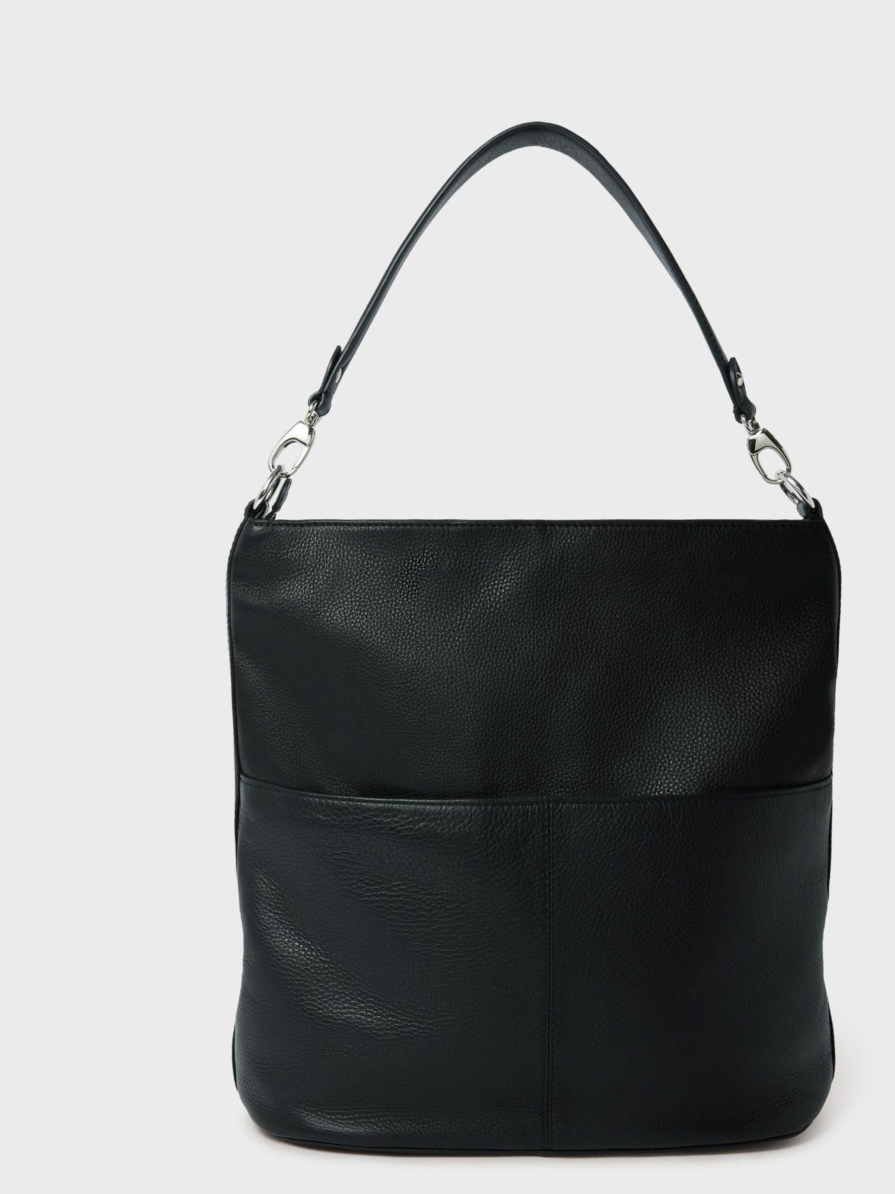 Buy Osprey London Black The Large Kelso Leather Hobo Bag from Next USA
