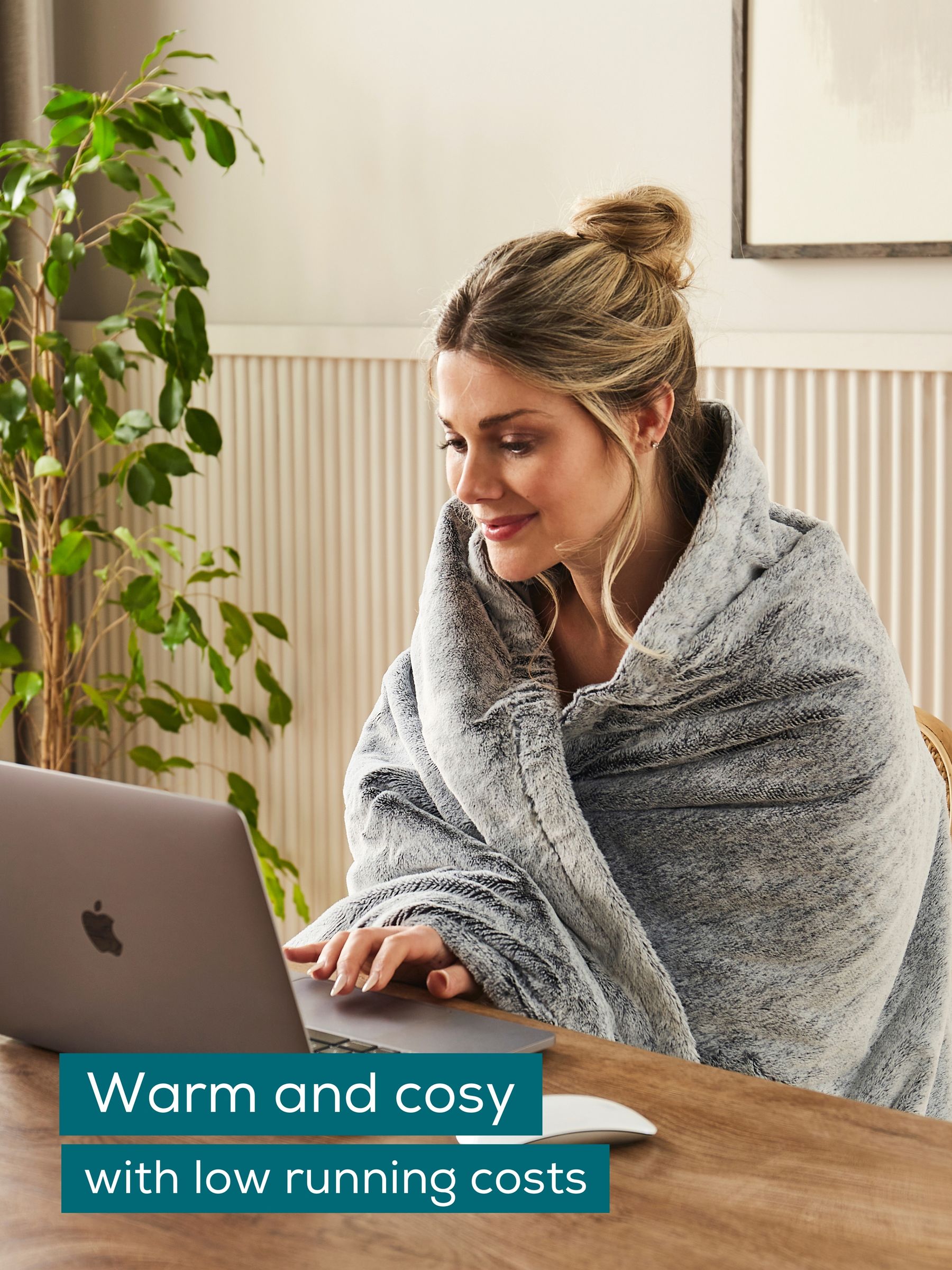 Buy Beurer Grey Nordic Heated Throw Green Planet HD75 from the Next UK ...