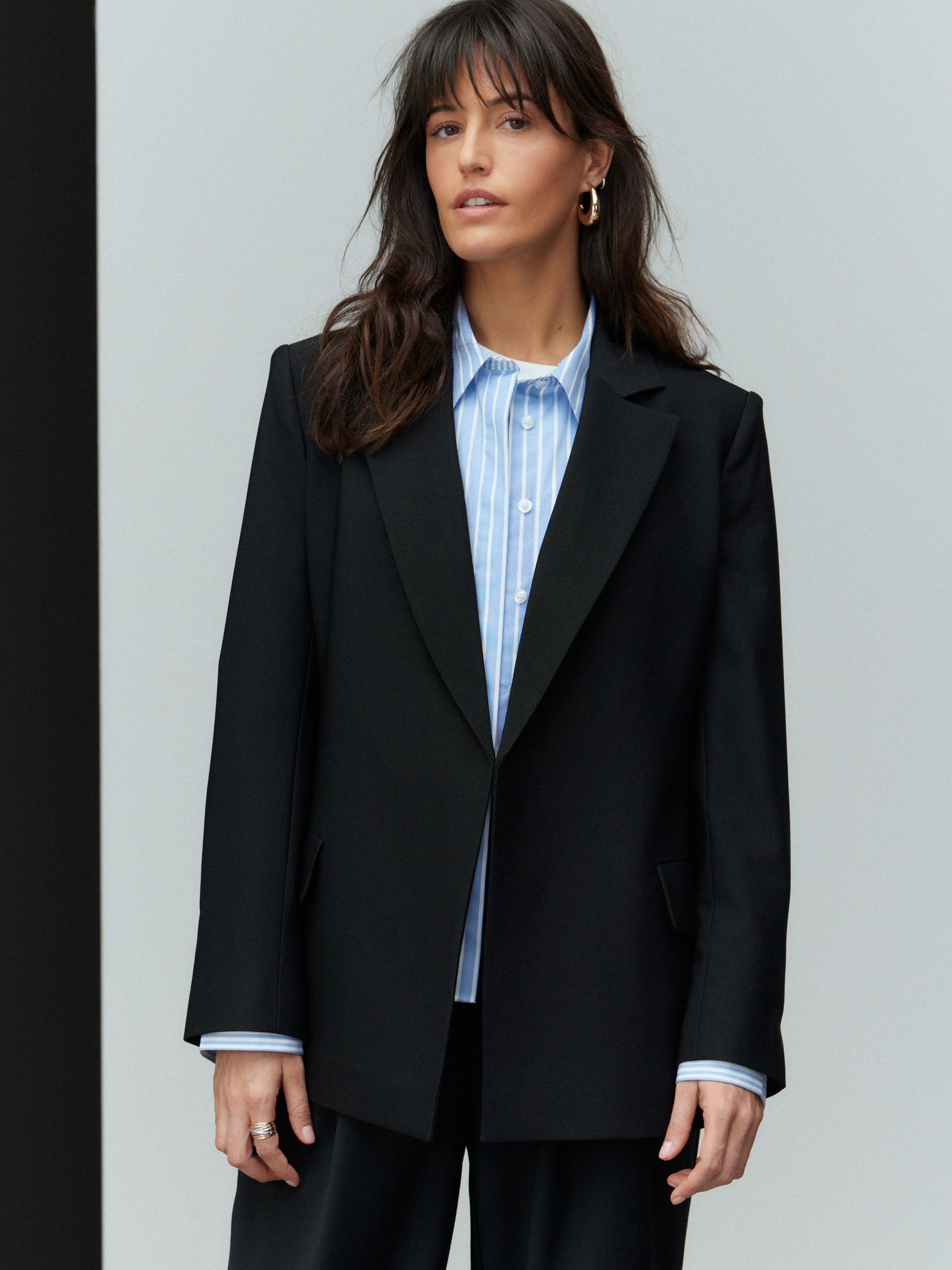 Buy Black Adjustable Back Tailored Blazer from the Next UK online shop