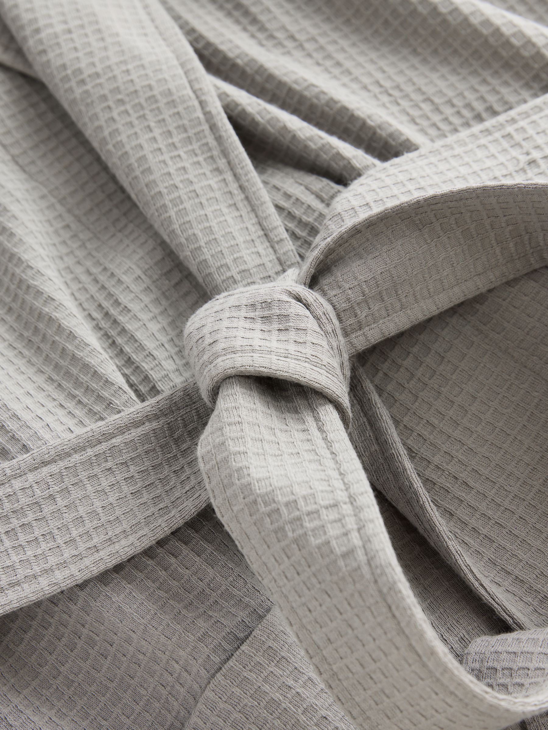 Buy Flat Grey Lightweight Waffle Dressing Gown from the Next UK online shop