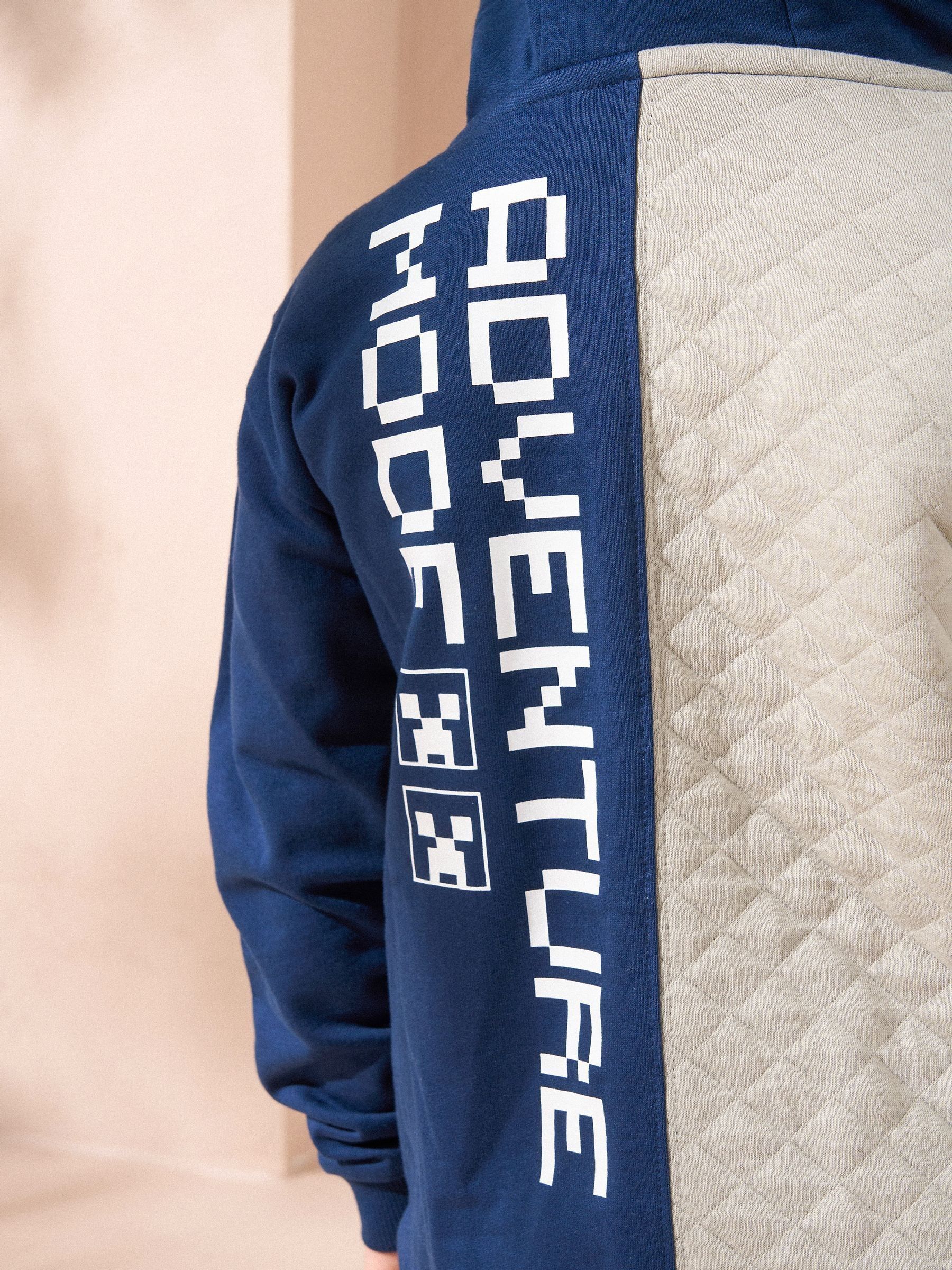 Buy Angel & Rocket Blue Angel & Rocket Blue Minecraft Quilted Block 100 ...