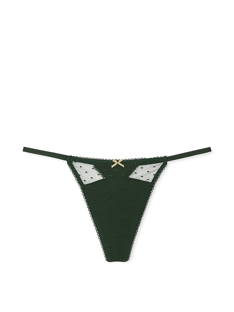 Buy Victoria's Secret Botanical Green G String Knickers from Next Ireland