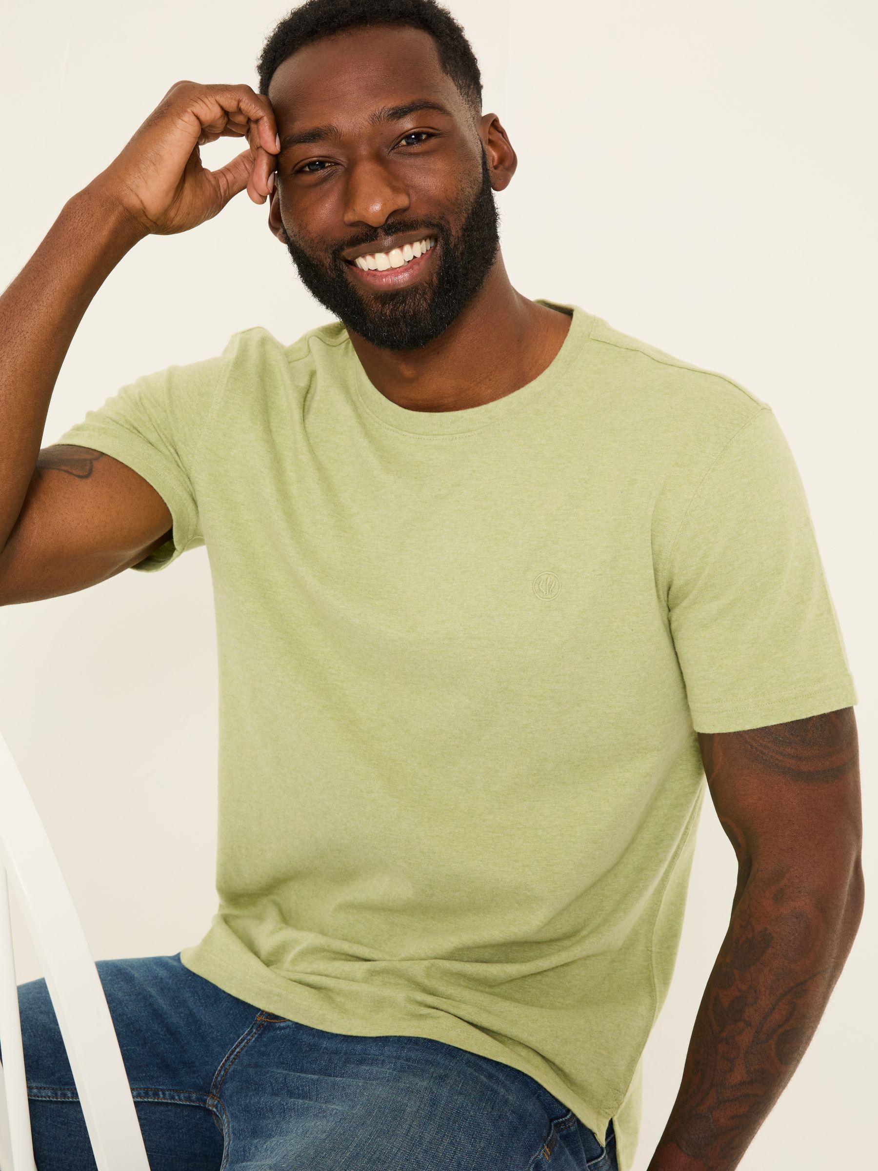 Buy FatFace Lulworth Light Green T-Shirt from the Next UK online shop