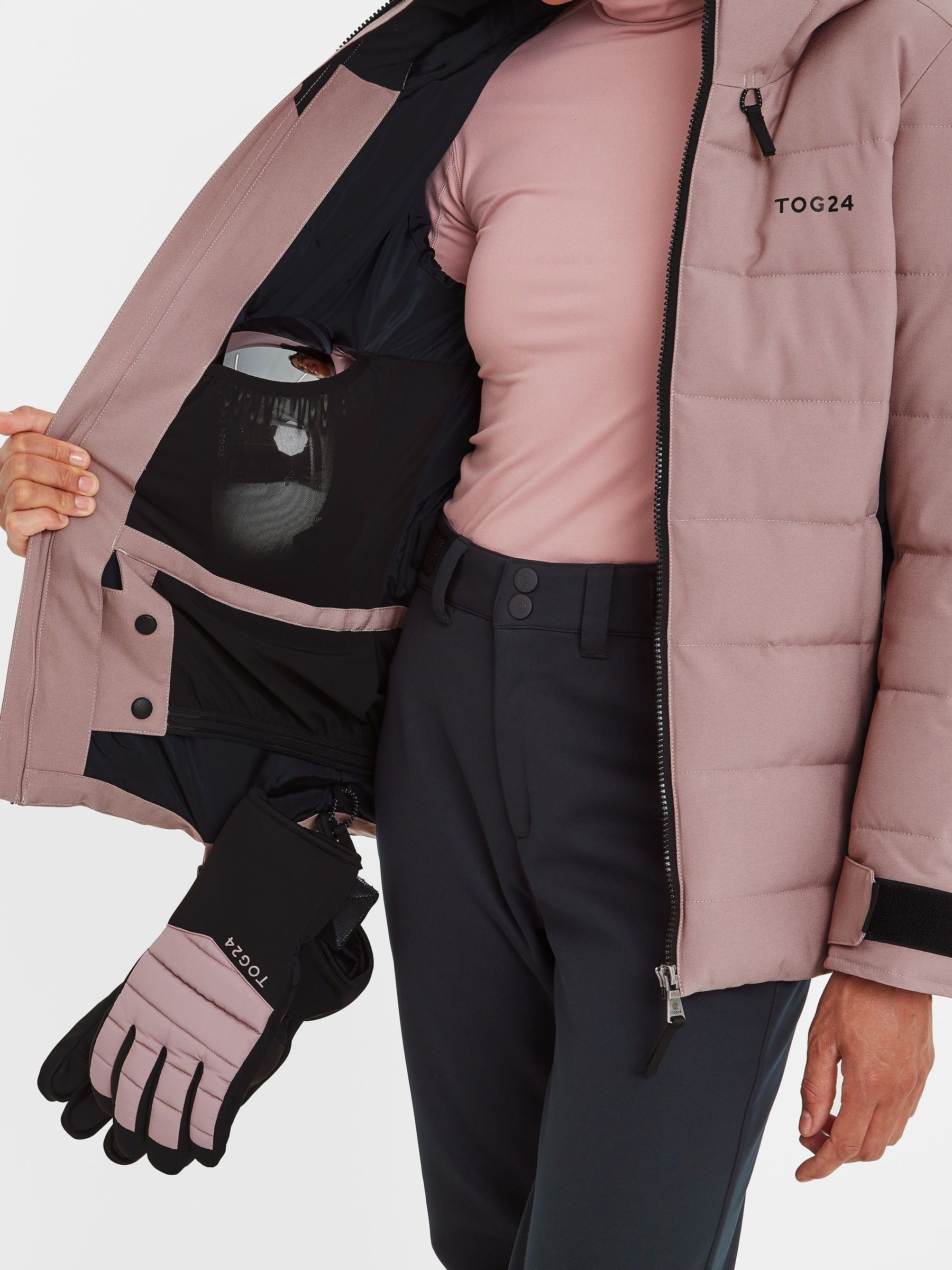 Buy Tog 24 Pink Womens Vermont Ski Jacket from the Next UK online shop