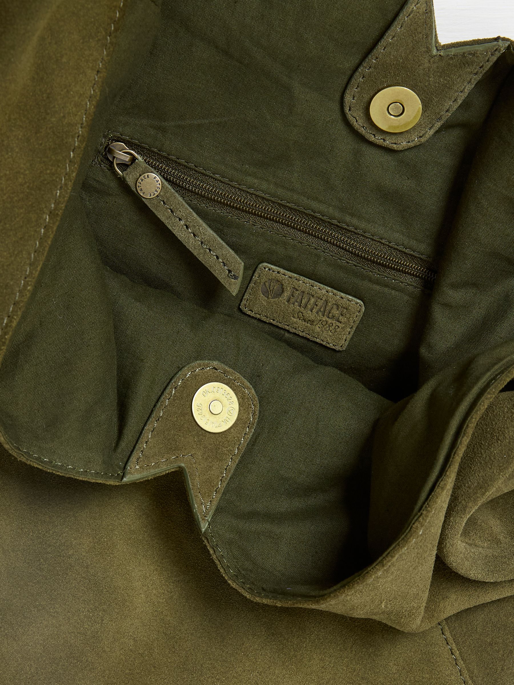 Buy FatFace Khaki Green Shoulder Tote Bag from the Next UK online shop