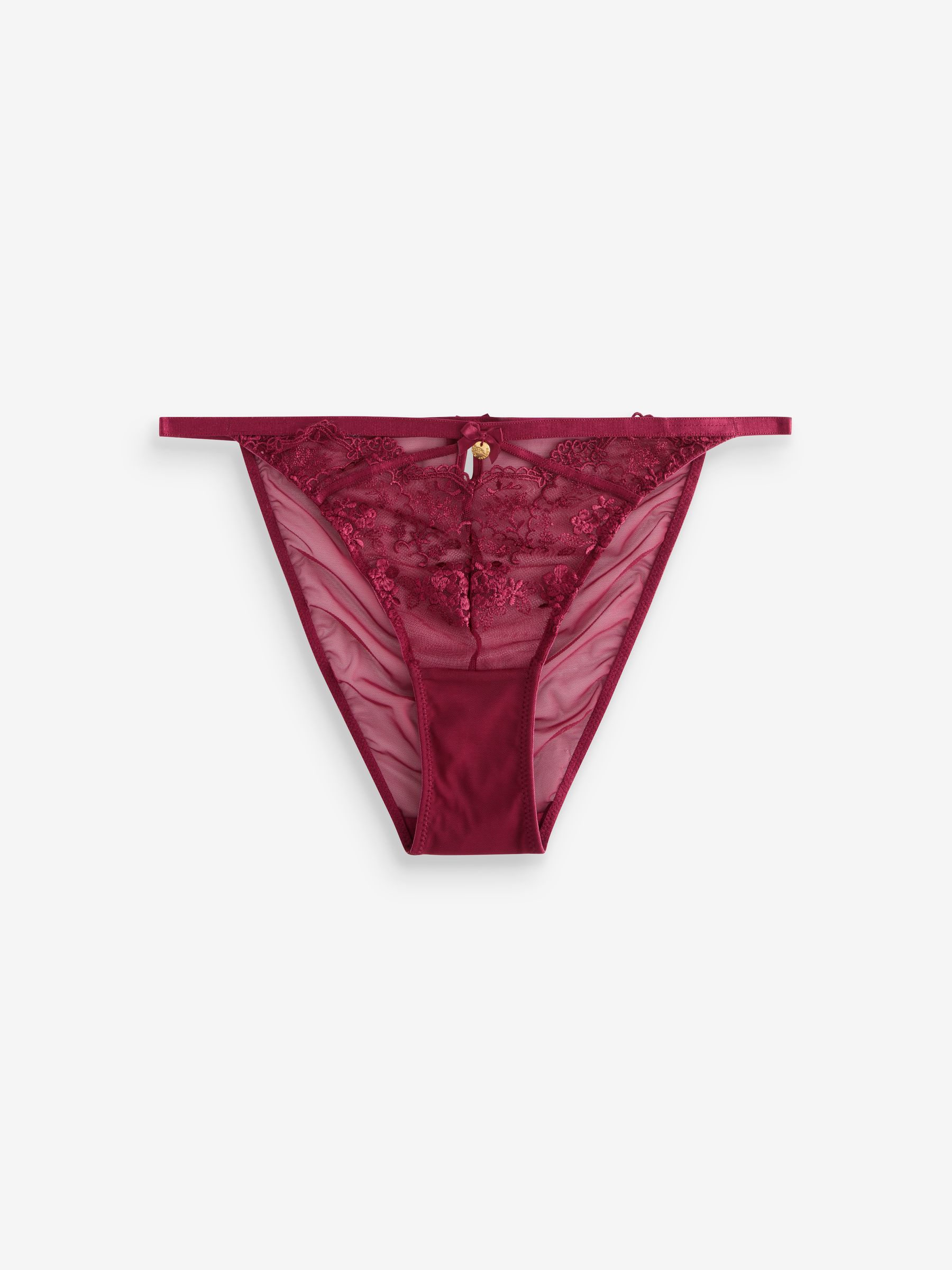 Buy Boux Avenue Red Eliza Lace Briefs from the Next UK online shop