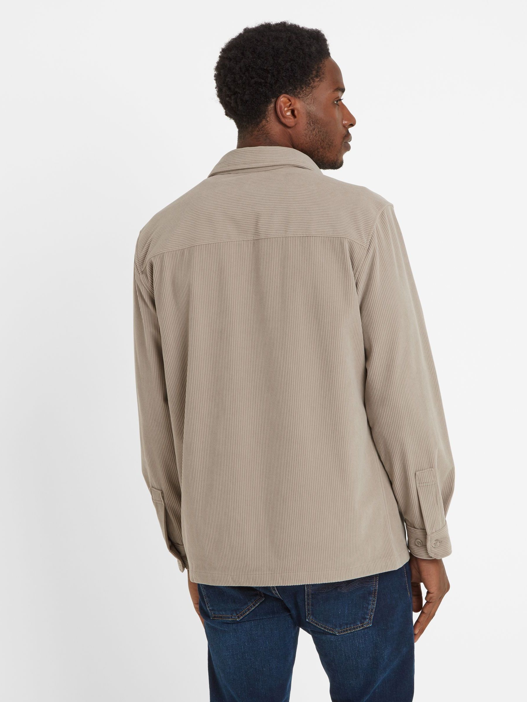 Buy Tog 24 Cream Mens Dante Shacket from the Next UK online shop