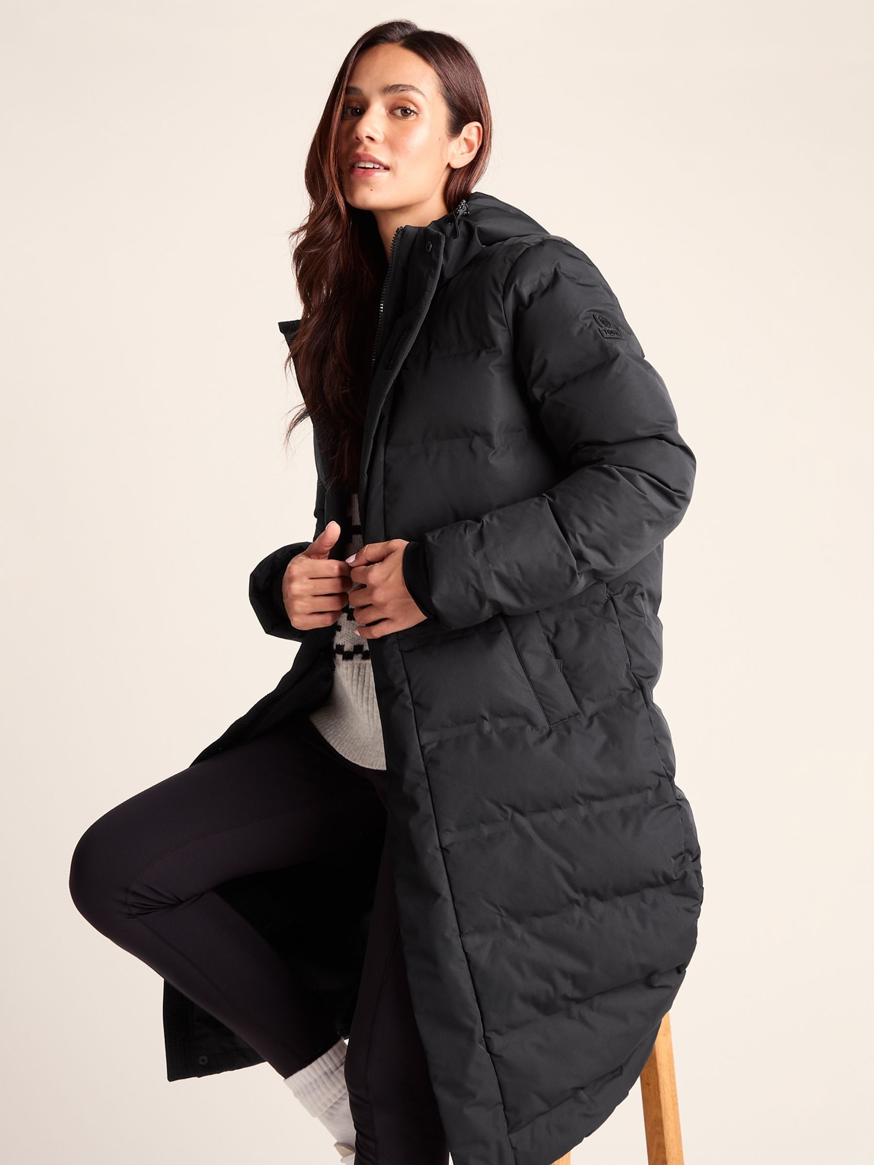Buy Tog 24 Black Glaston Shower Resistant Insulated Parka from the Next ...