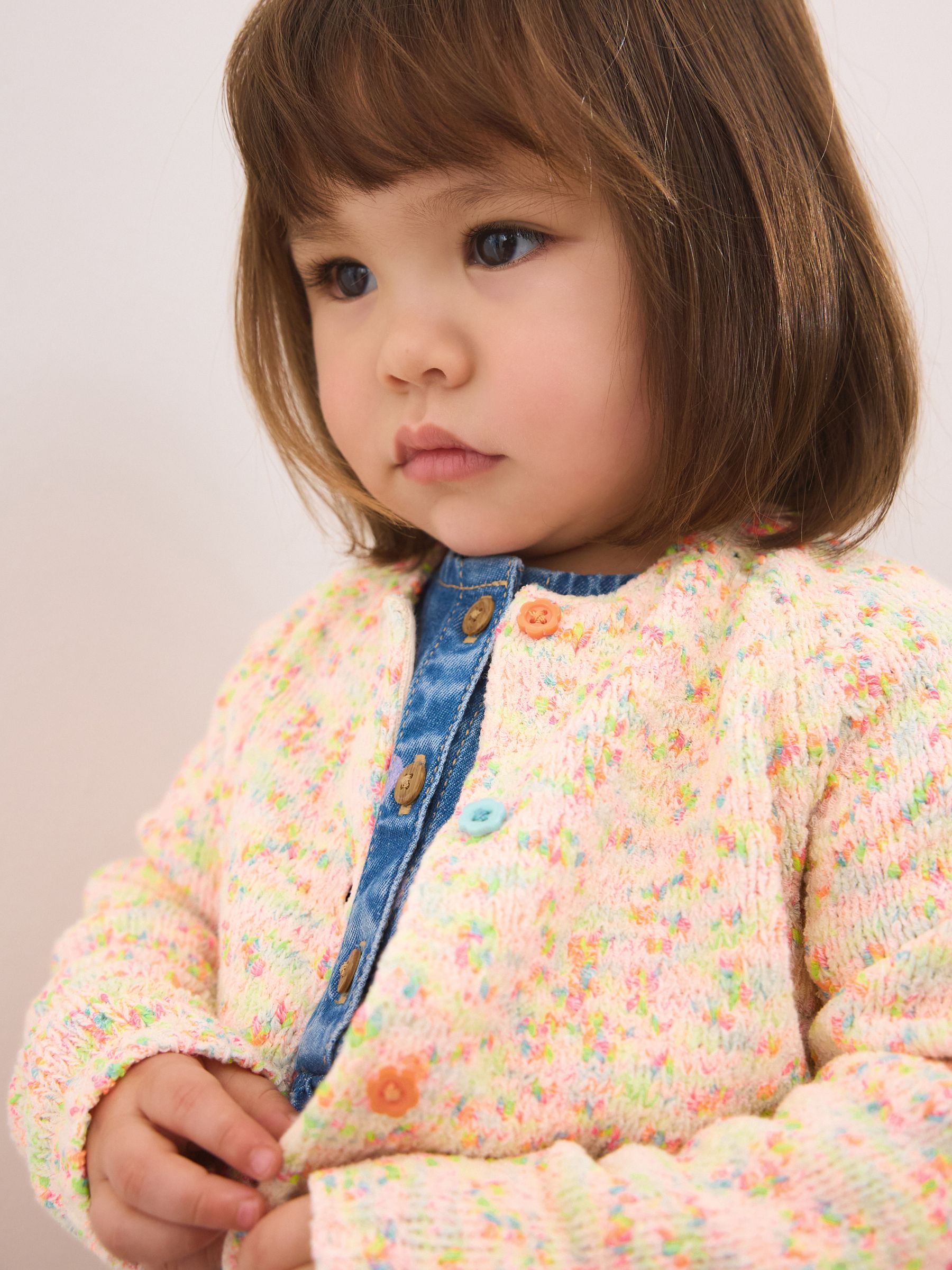 Buy Rainbow Knitted Cardigan (3mths-7yrs) from the Next UK online shop