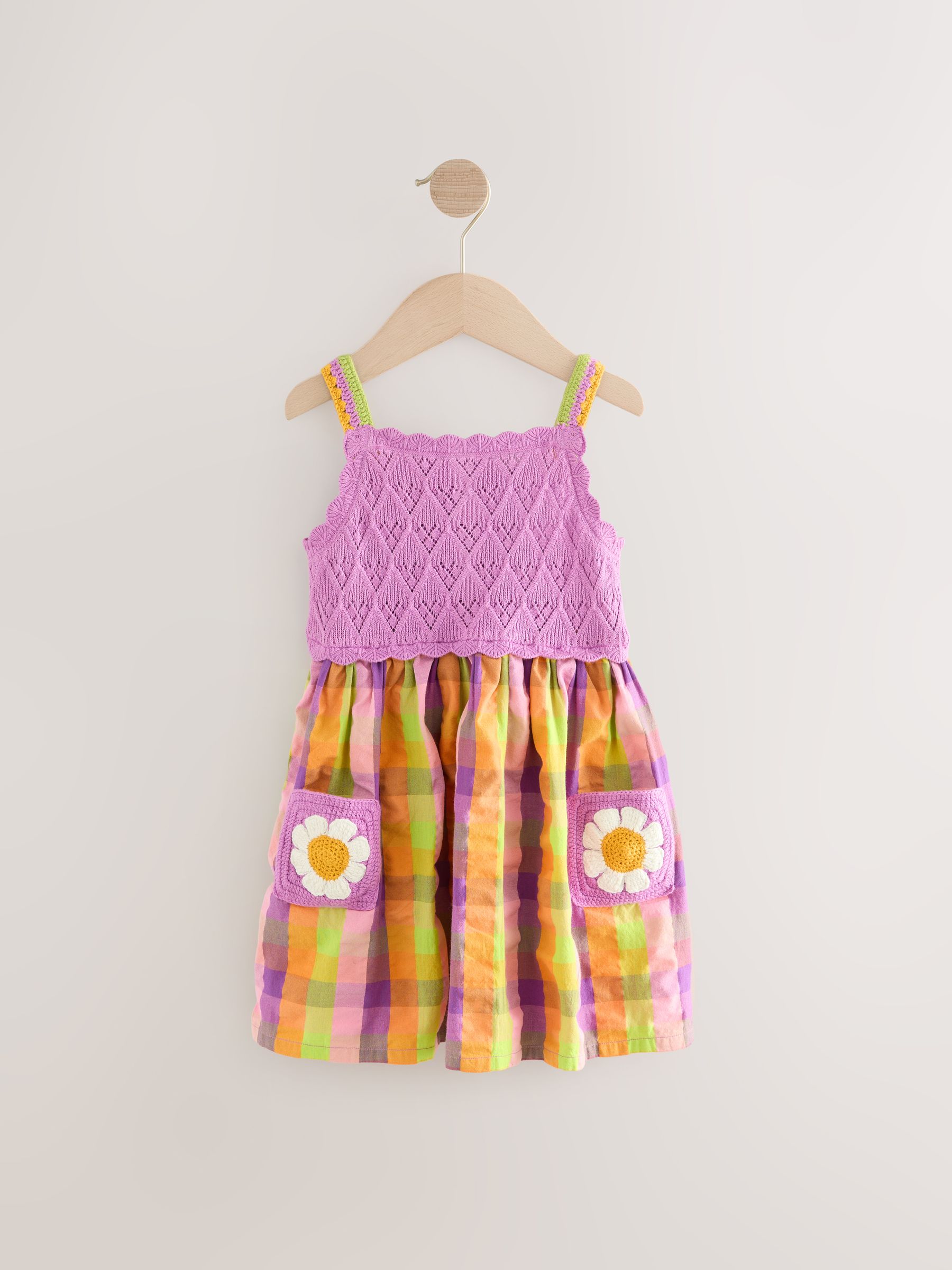 Buy Multi Bright Check Summer Dress (3mths-7yrs) from Next Australia