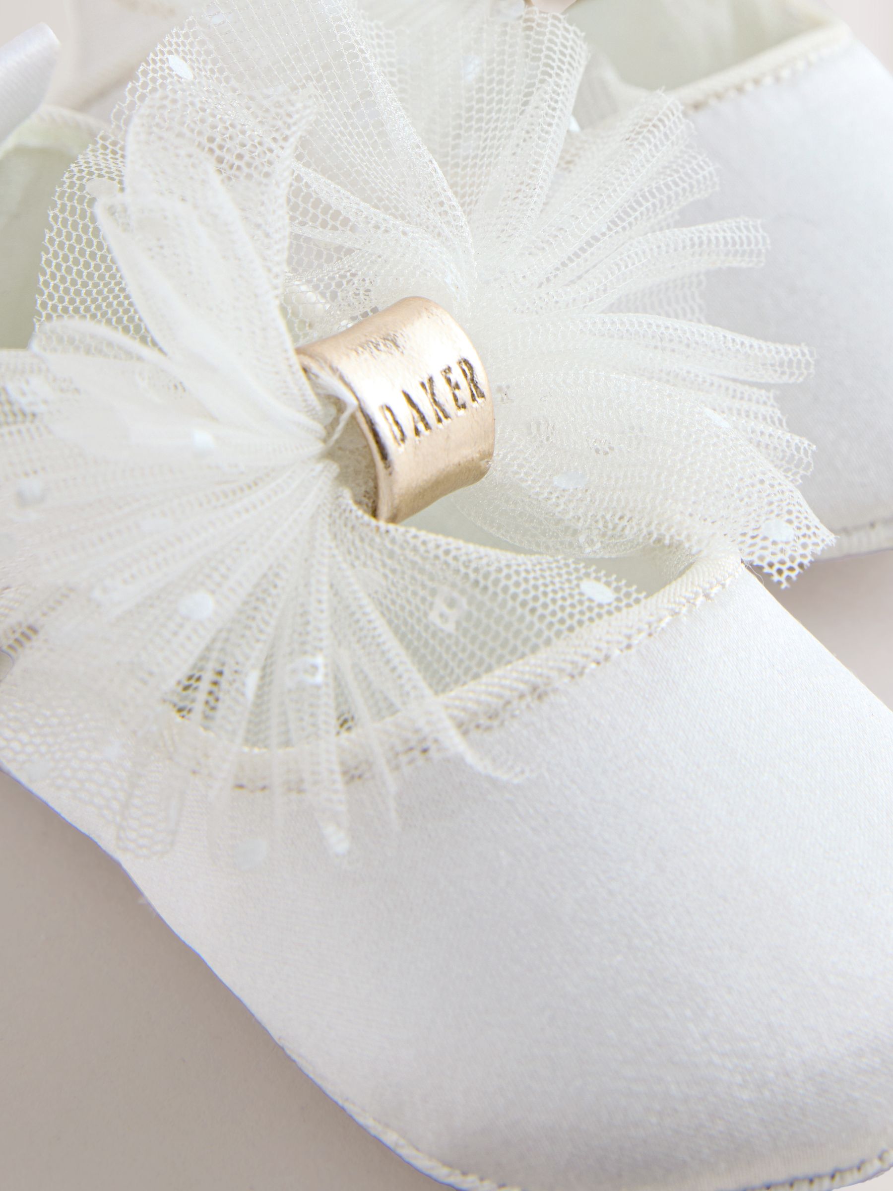 Buy Baker by Ted Baker Baby Girls Padders Shoes With Bow from the Next ...