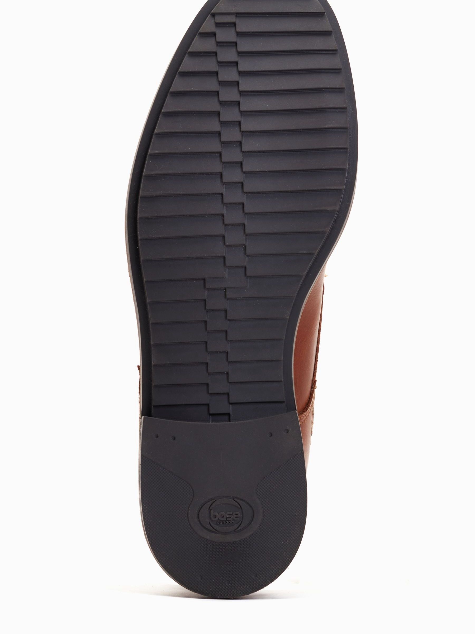 Buy Base London Brown Dark Ashland Lace Up Toe Cap Boots from the Next ...