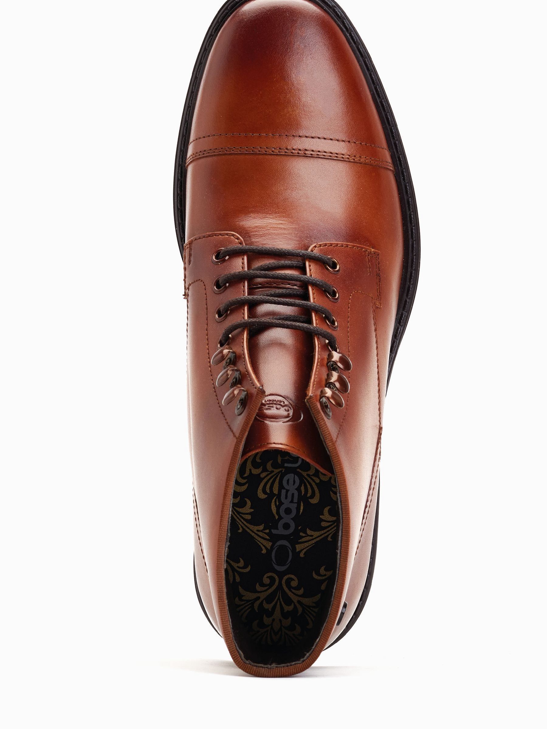 Buy Base London Duke Lace Up Toe Cap Boots from the Next UK online shop