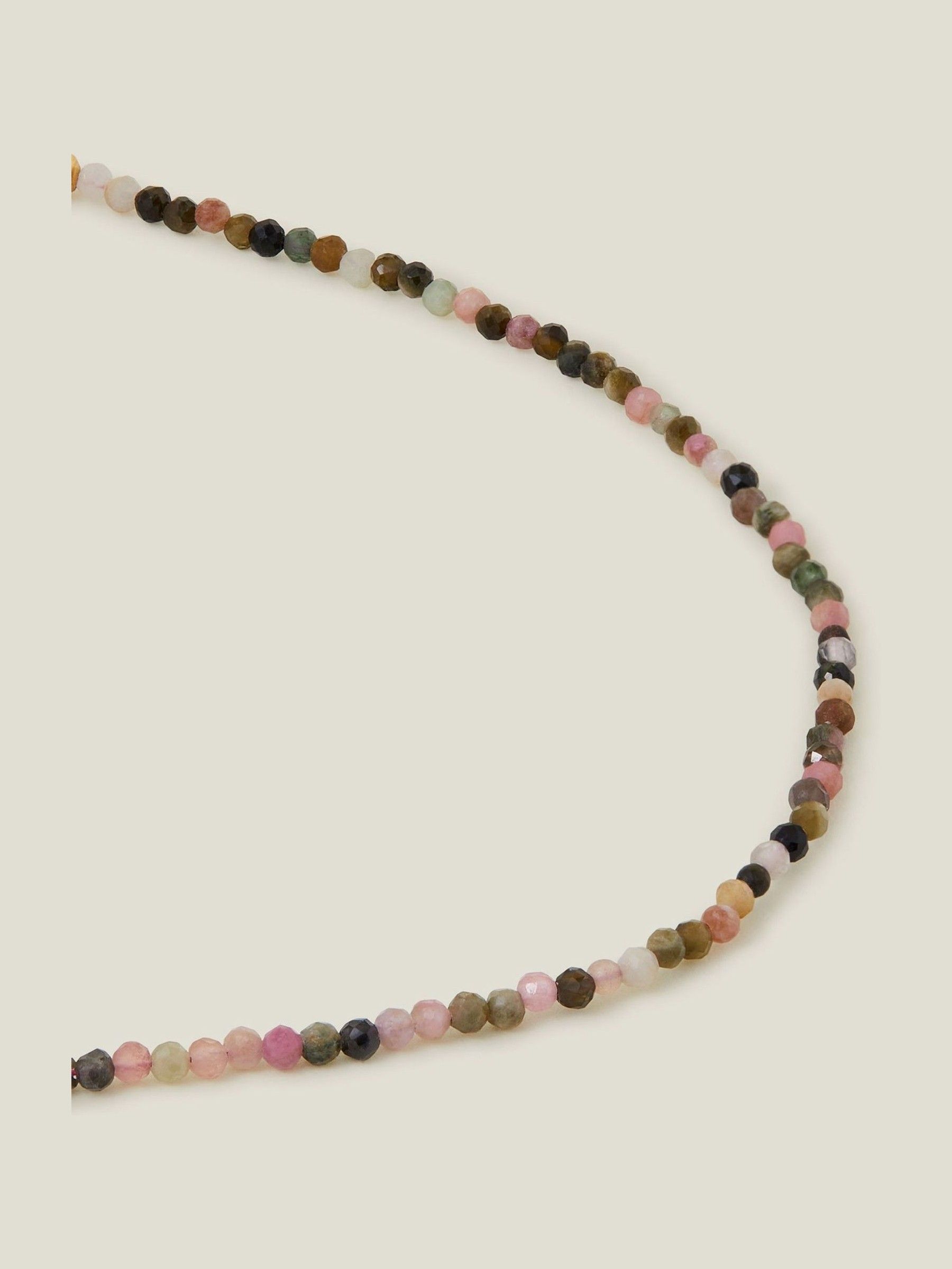 Buy Accessorize Gold Tone 14ct Tourmaline Beaded Bracelet from the Next ...