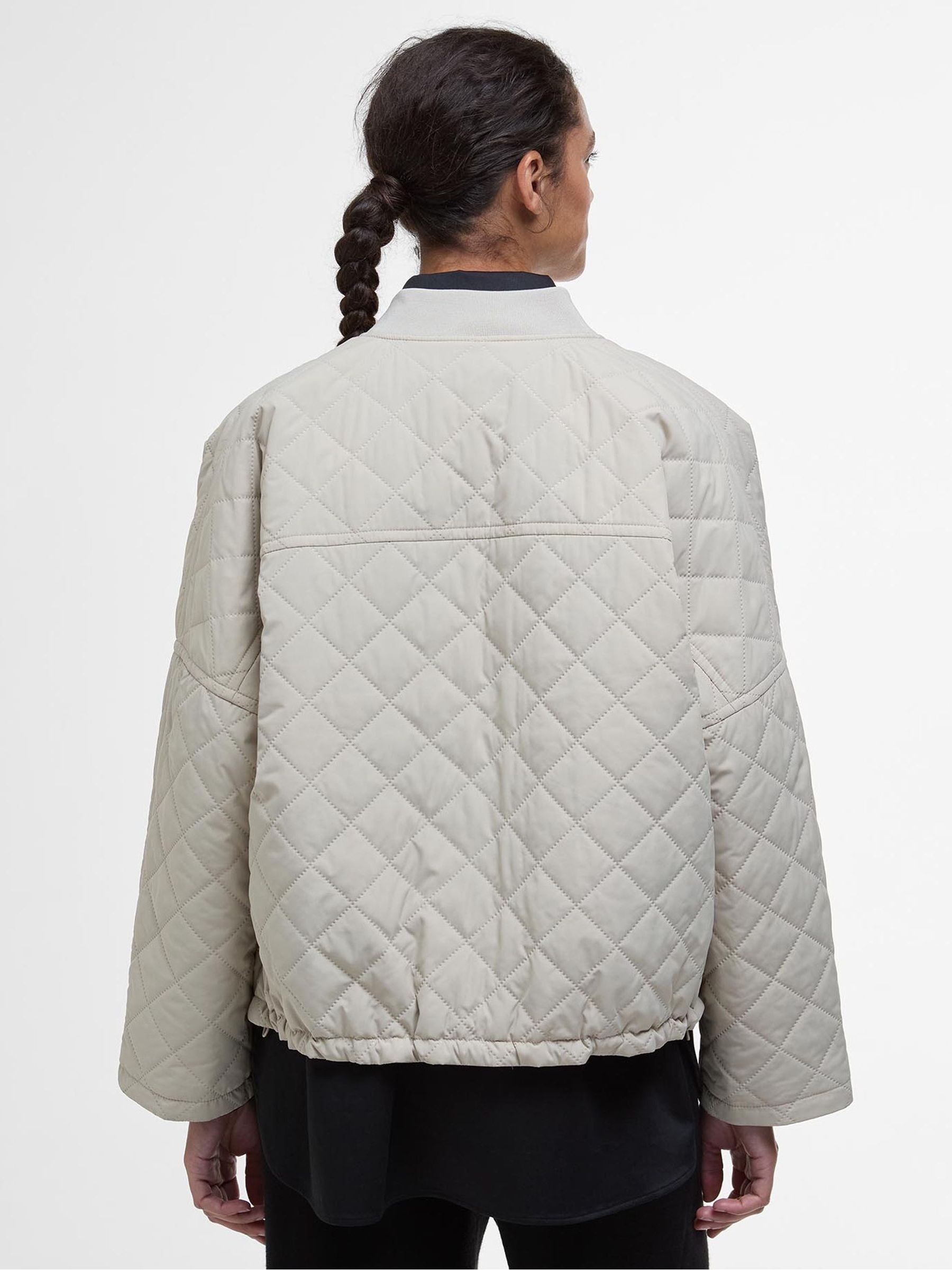Buy Barbour® Cream Emlyn Quilt Jacket from the Next UK online shop