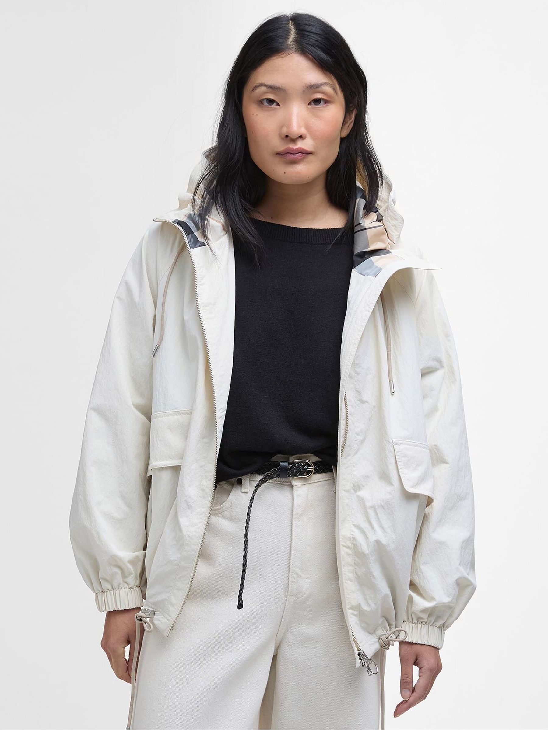 Buy Barbour® Cream Orson Showerproof Jacket from the Next UK online shop