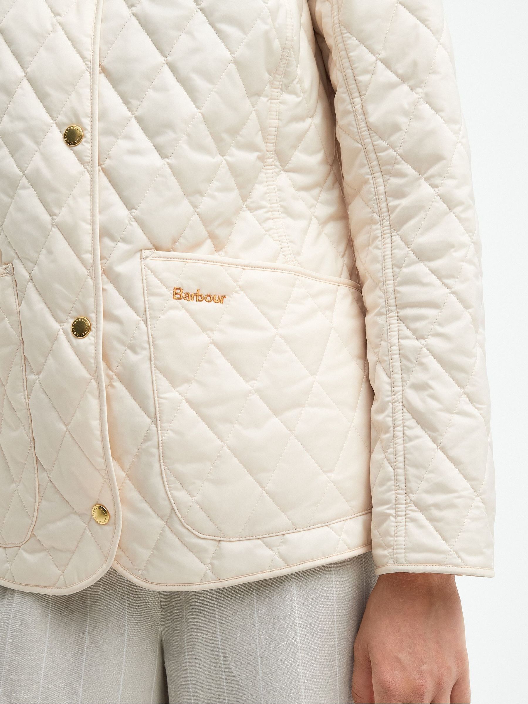 Buy Barbour® Cream Annandale Quilted Jacket from the Next UK online shop