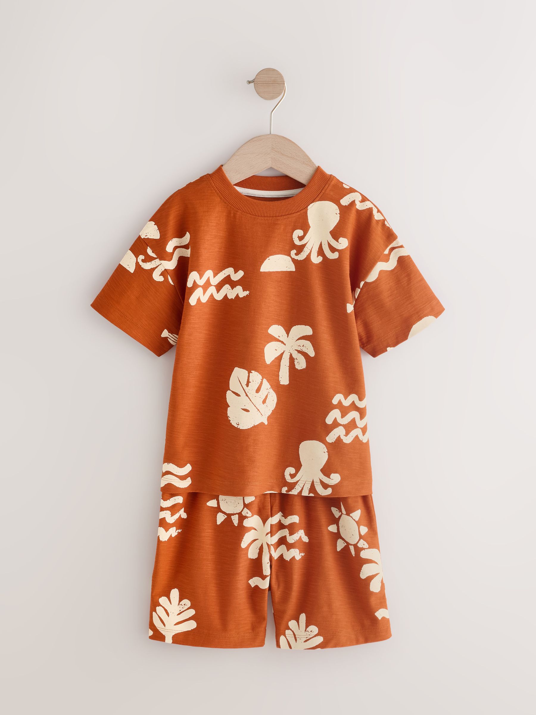 Buy Multi Bright Sun and Sea Short Pyjamas 3 Pack (9mths-12yrs) from ...