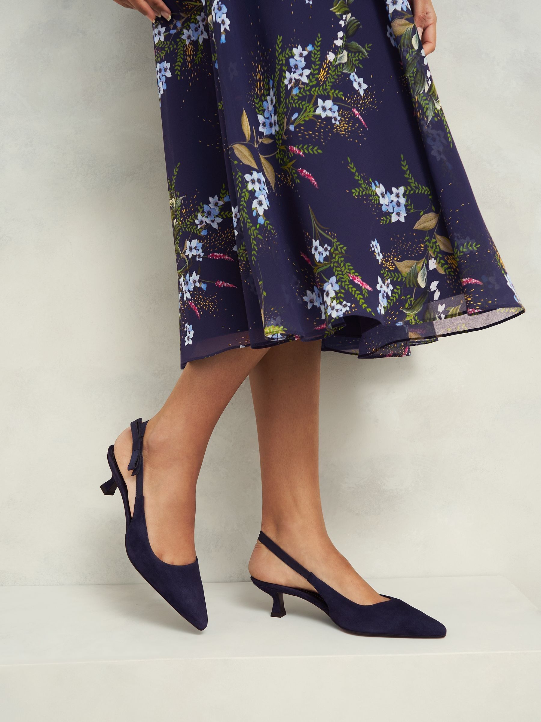 Buy Hobbs Blue Safia Slingbacks from the Next UK online shop
