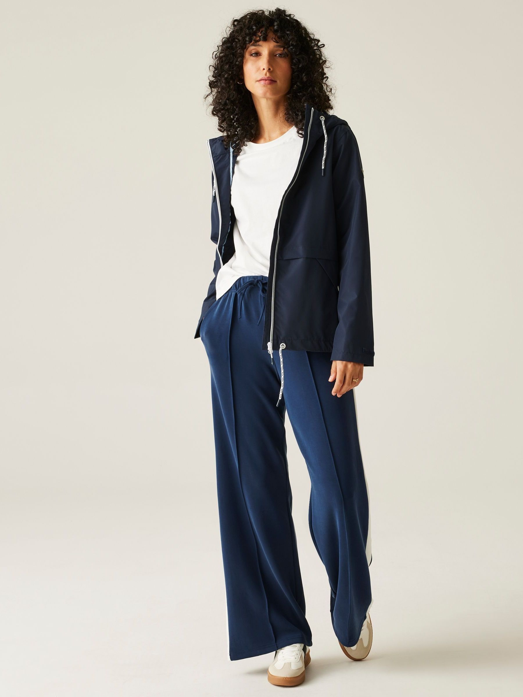 Buy Regatta Dark Blue Chrome Womens Bayletta II Waterproof Jacket from ...