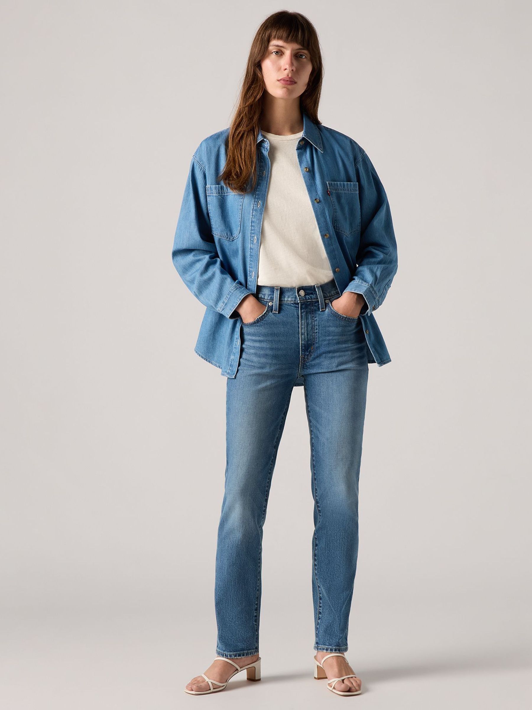 Buy Levi's® Kick Start 724 High Rise Straight Jeans from the Next UK ...