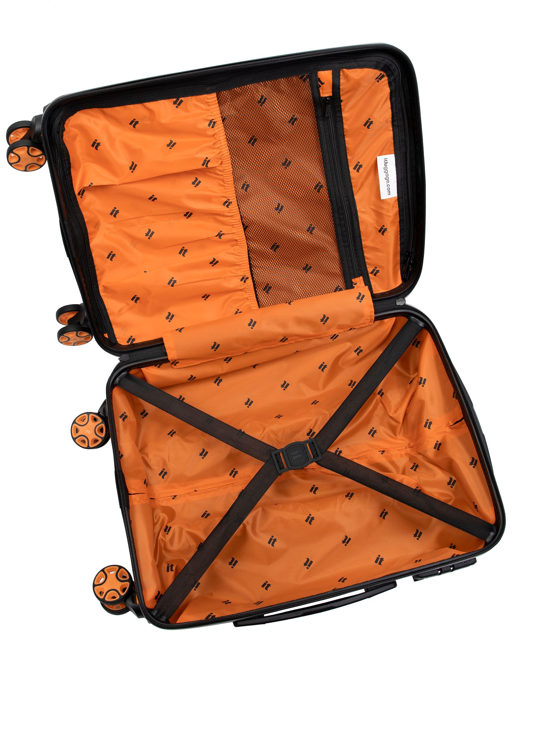 Buy IT Luggage Black Convertible Suitcase from the Next UK online shop