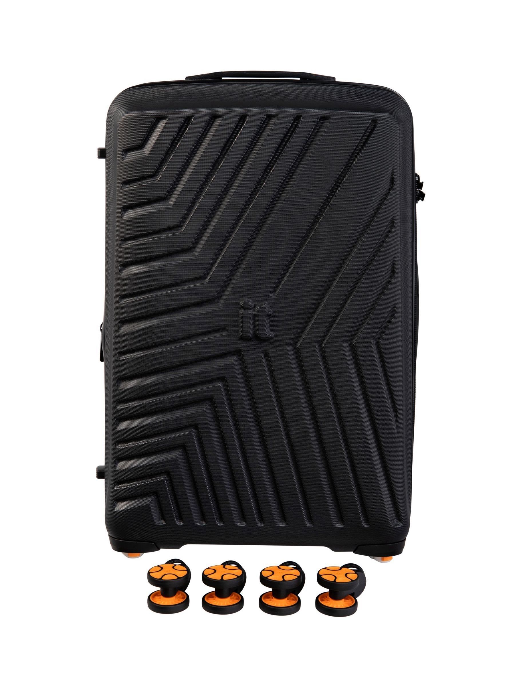 Buy IT Luggage Black Convertible Suitcase Set from the Next UK online shop