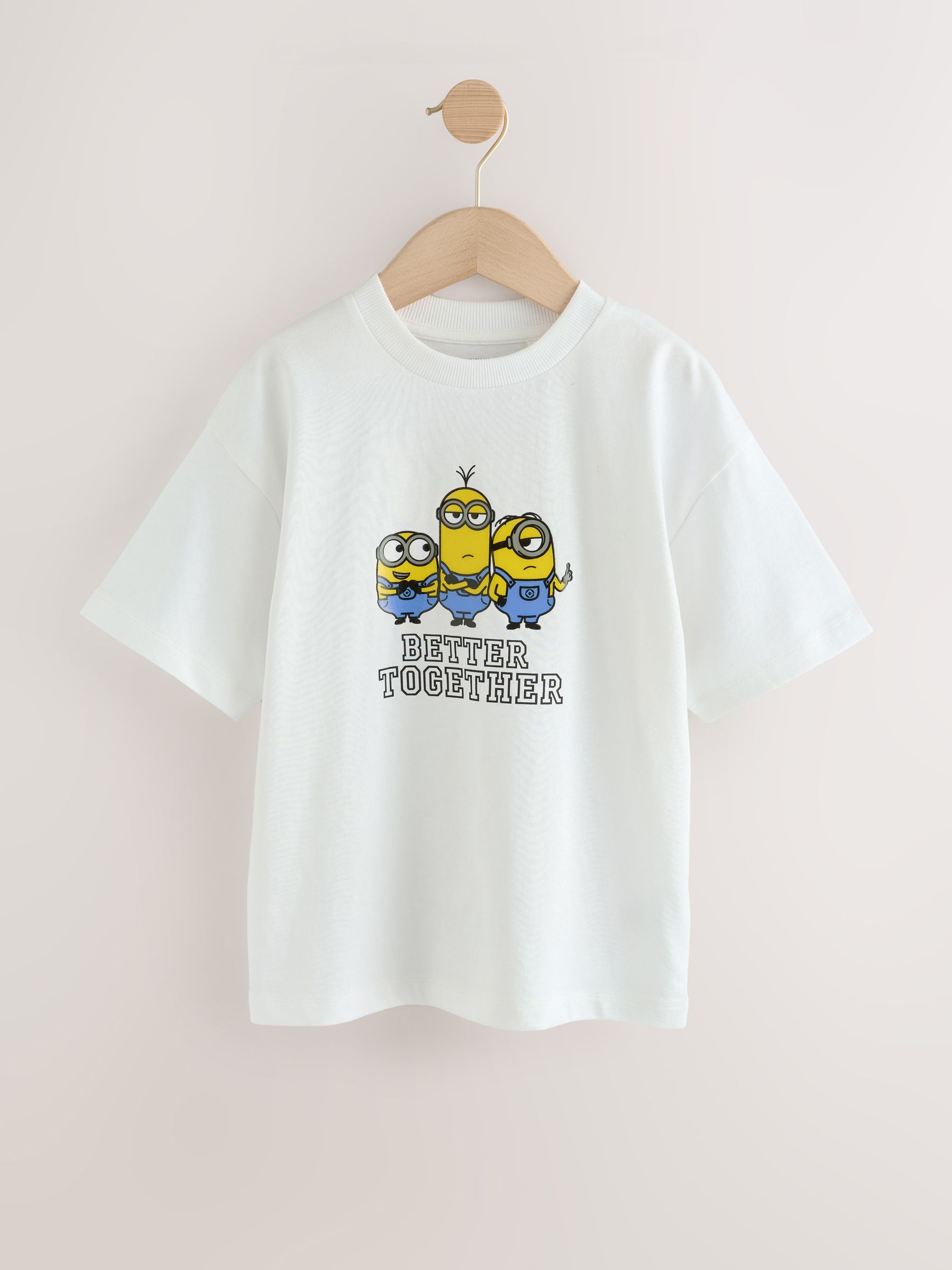 Buy White Minions T-Shirt (3-16yrs) from the Next UK online shop