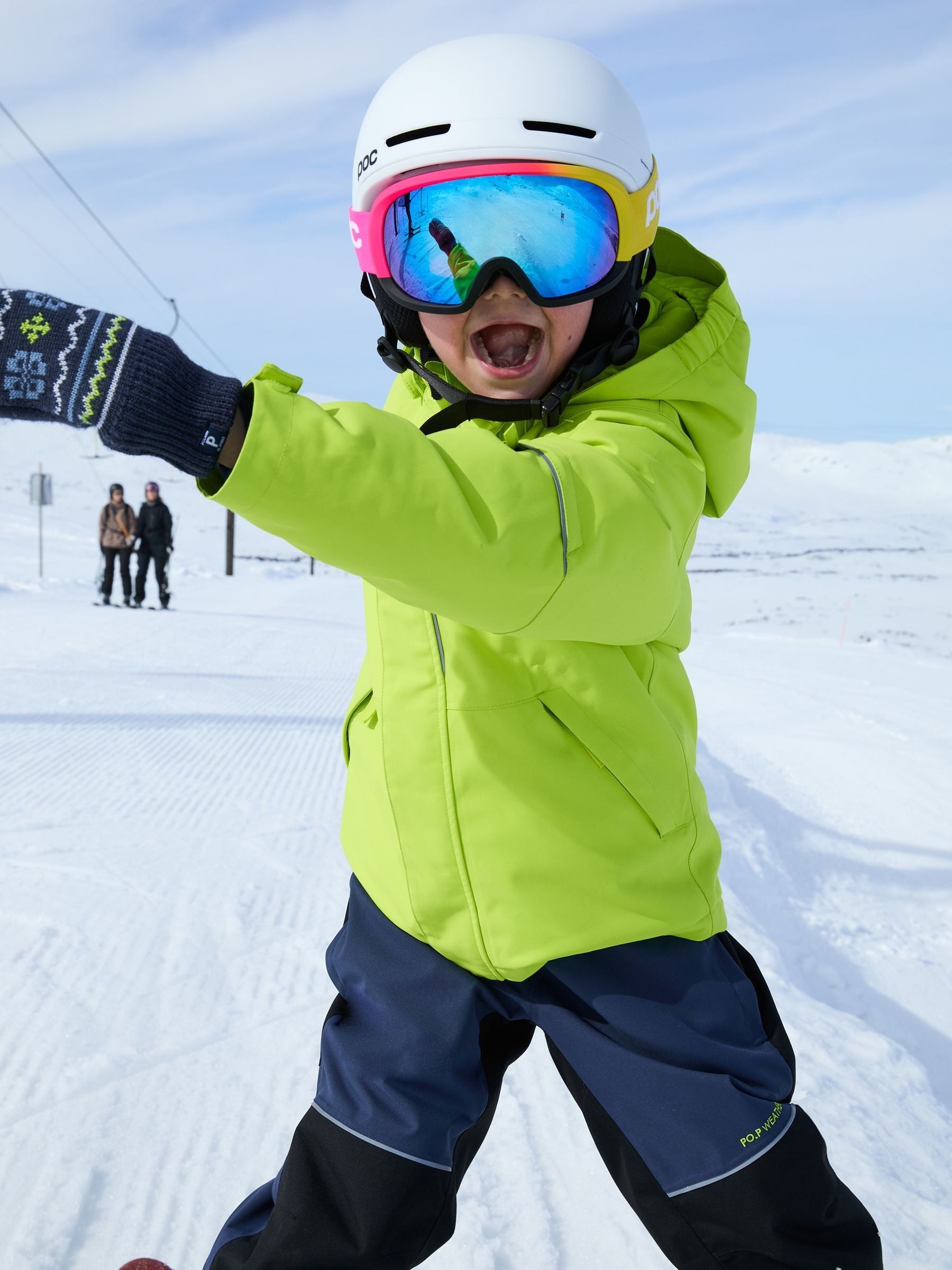 Buy Polarn O Pyret Yellow Waterproof Padded Ski Jacket from the Next UK ...