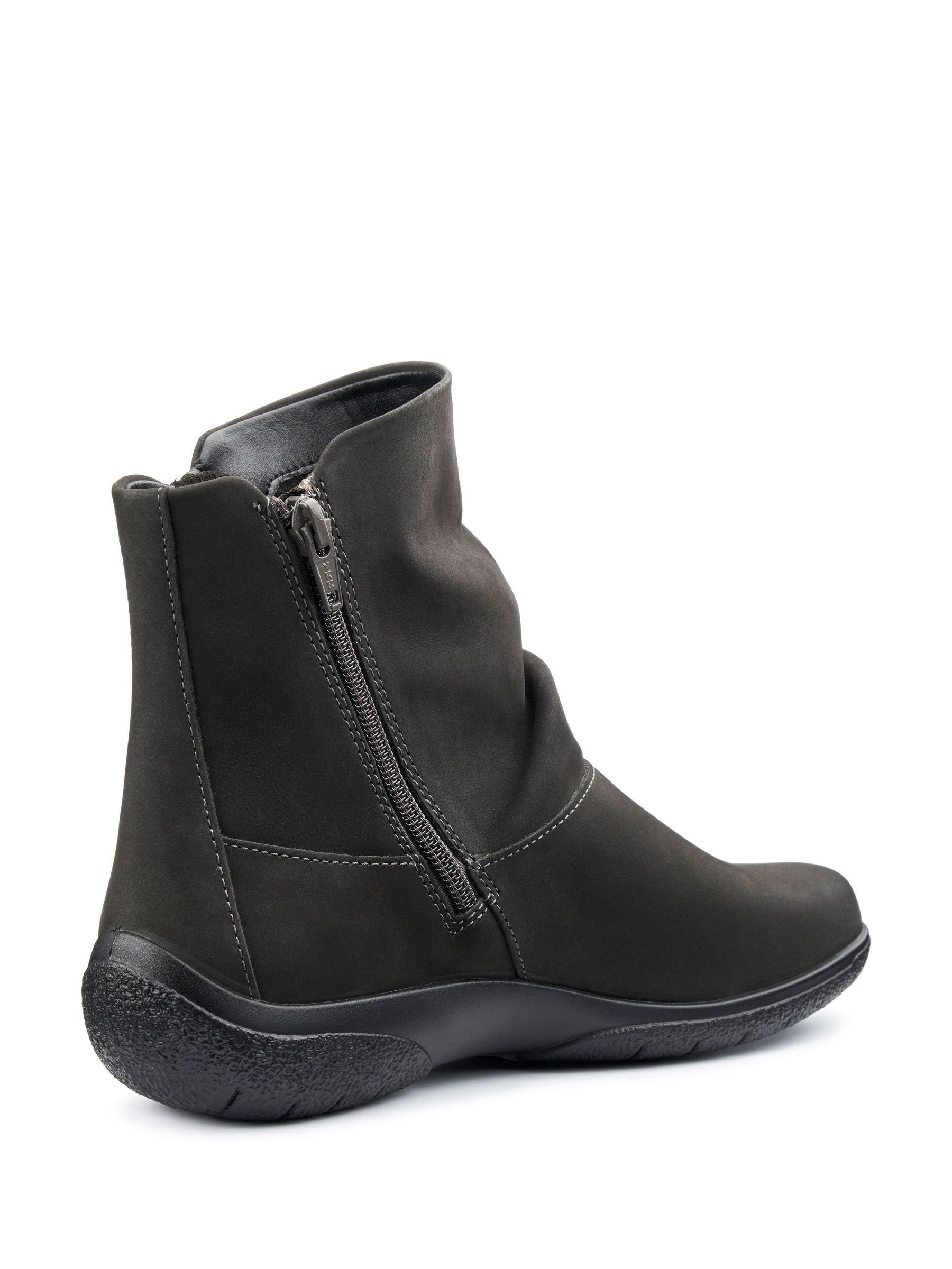 Buy Hotter Grey Wide Fit Whisper Zip Boots from the Next UK online shop