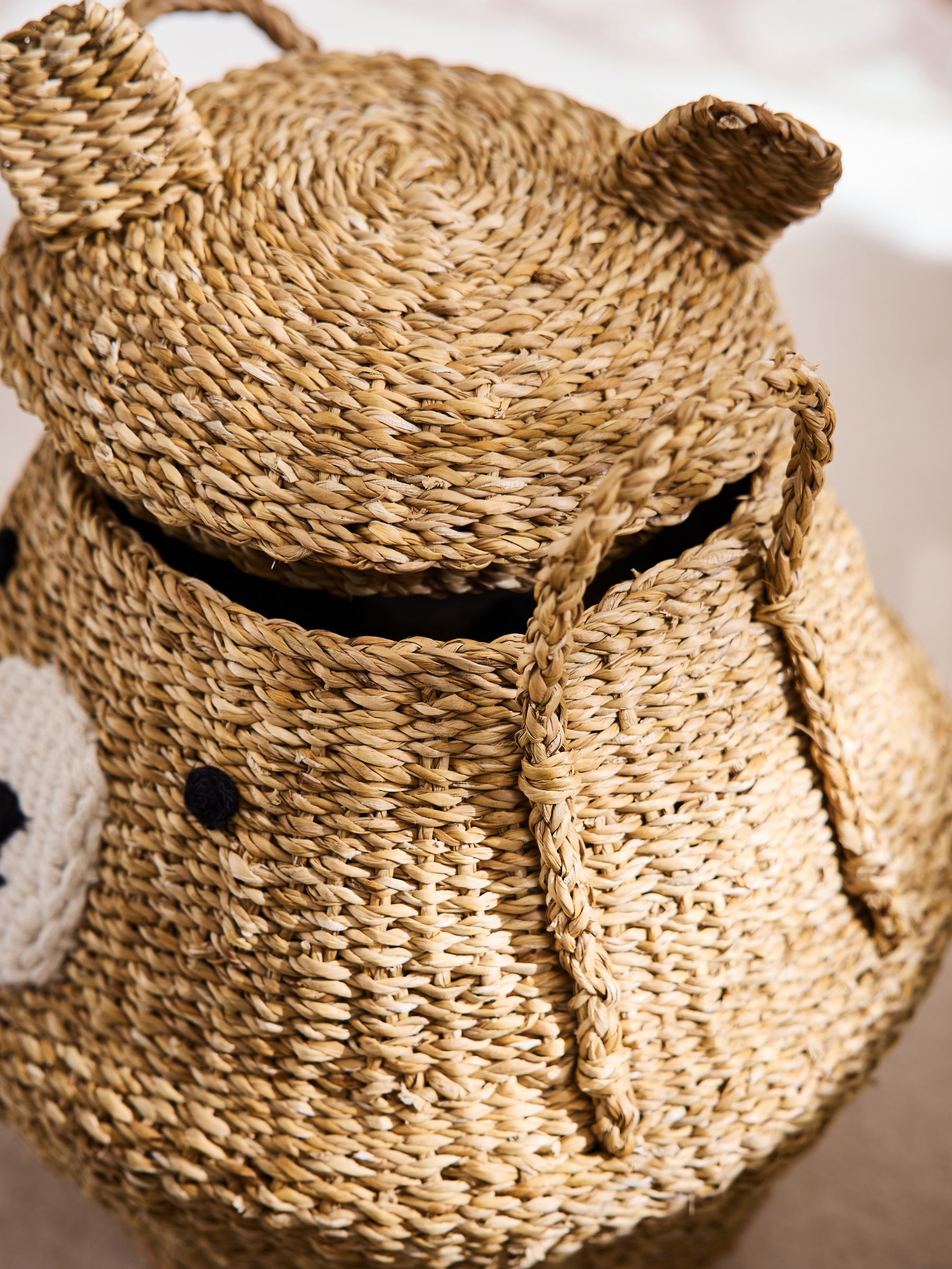 Buy Bertie Bear Natural Bertie Bear Storage Basket from the Next UK ...