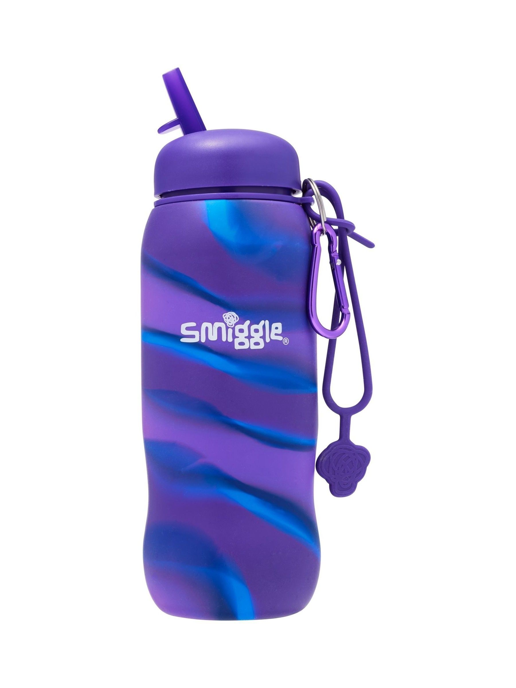 Buy Smiggle Purple Freestyle Silicone Bottle 630ML from the Next UK ...